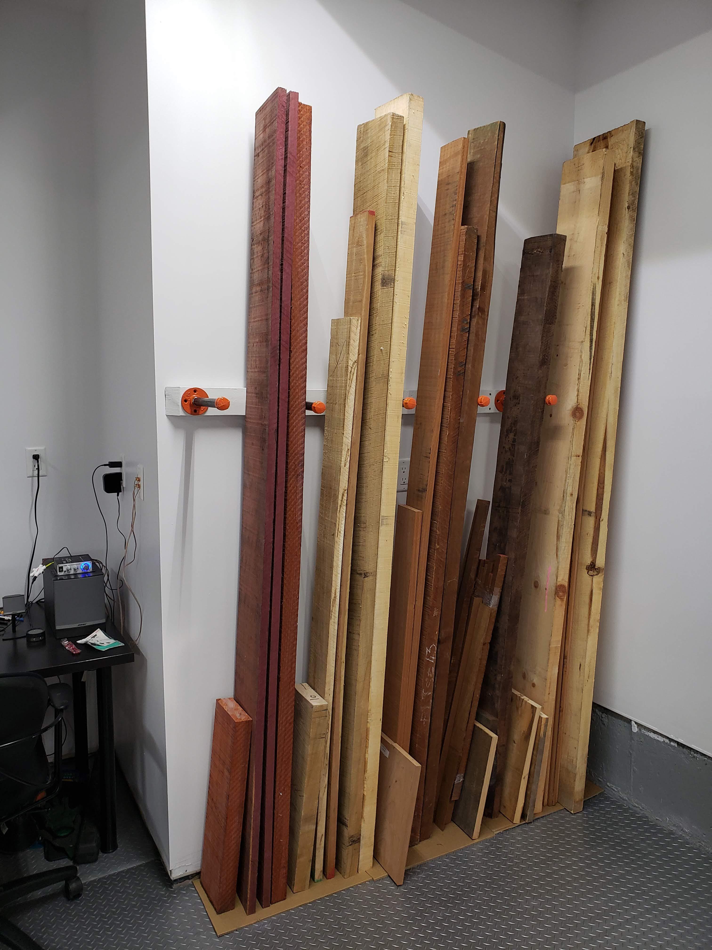 Vertical lumber storage | Scrolller