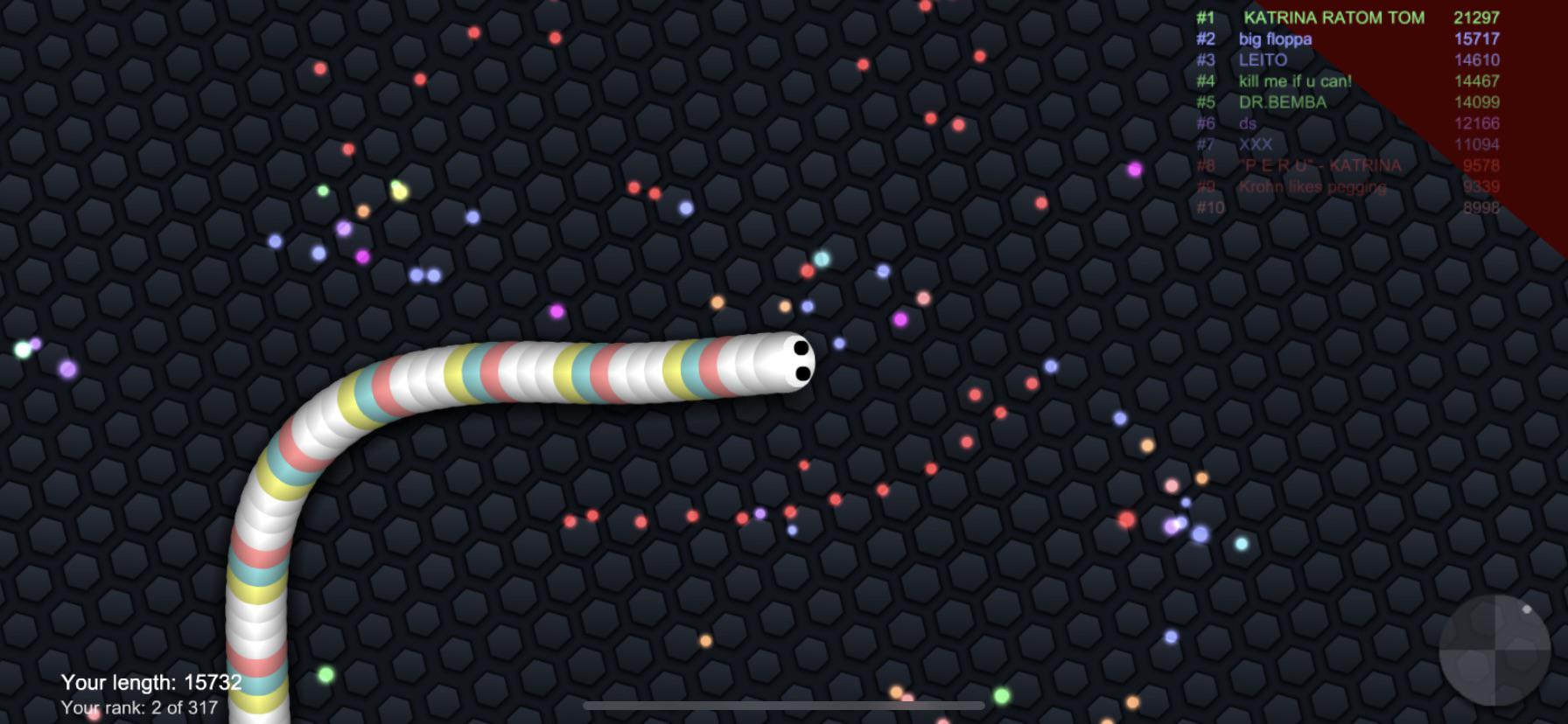 Very nearly got #1 by not killing, very calming actually | Scrolller