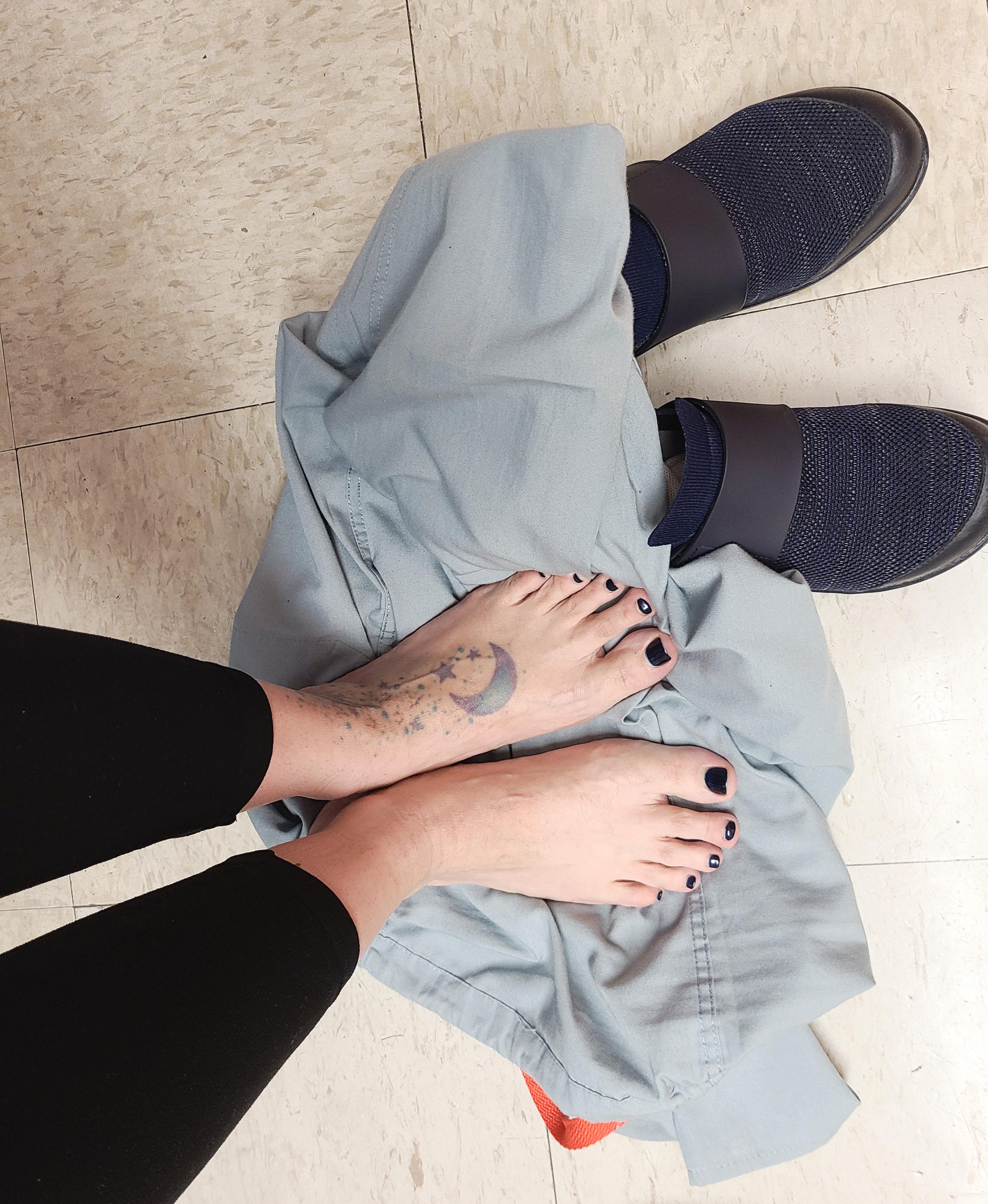 Very tired nurse feet after a brutal shift. | Scrolller