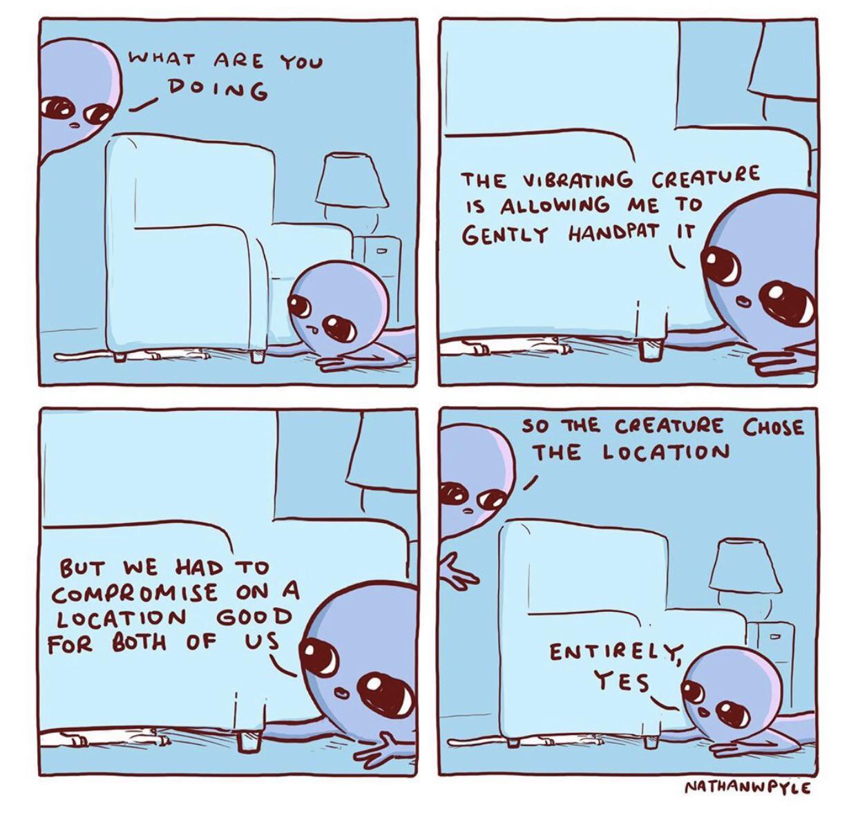 Vibrating creature | Scrolller