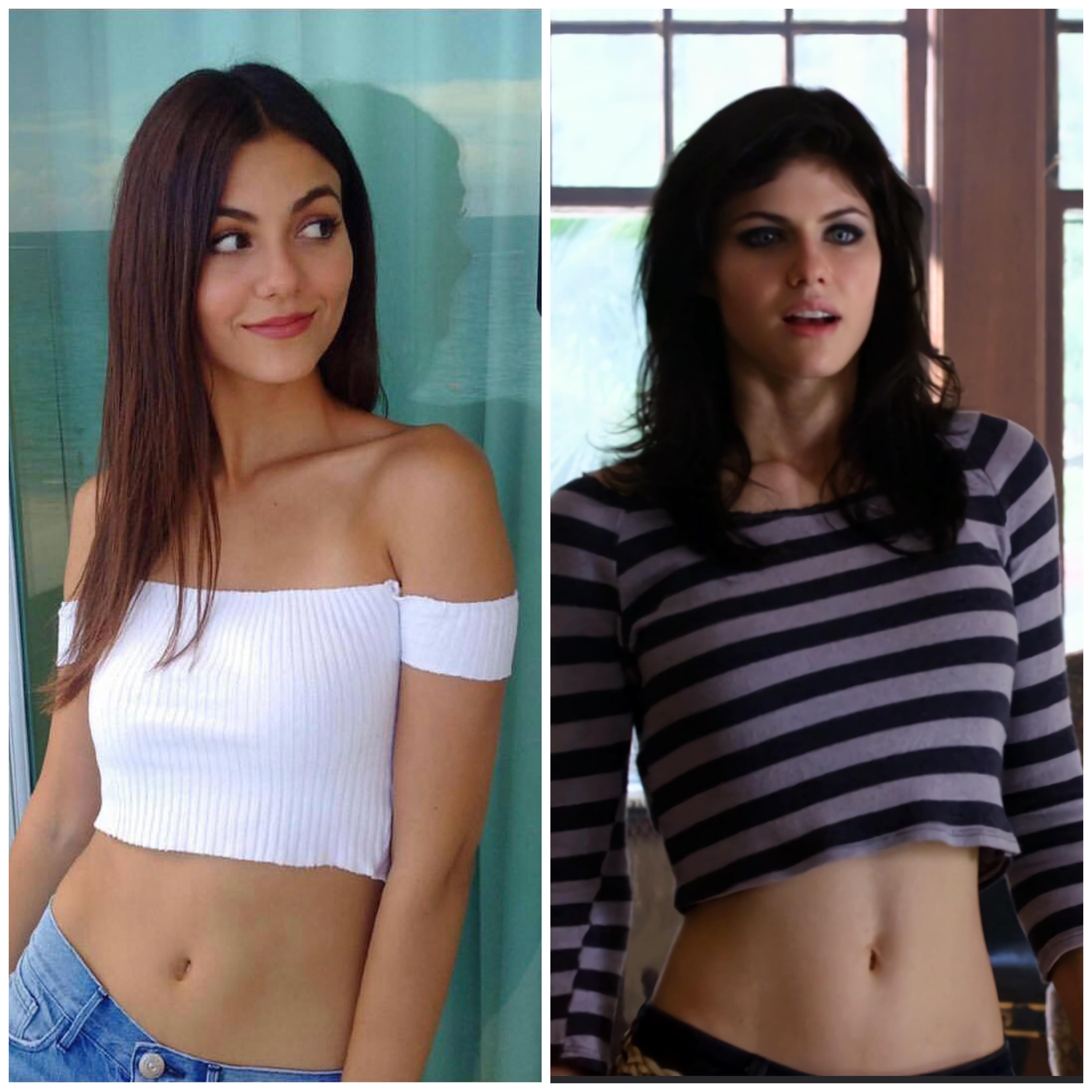 Victoria Justice vs Alexandra Daddario | Scrolller