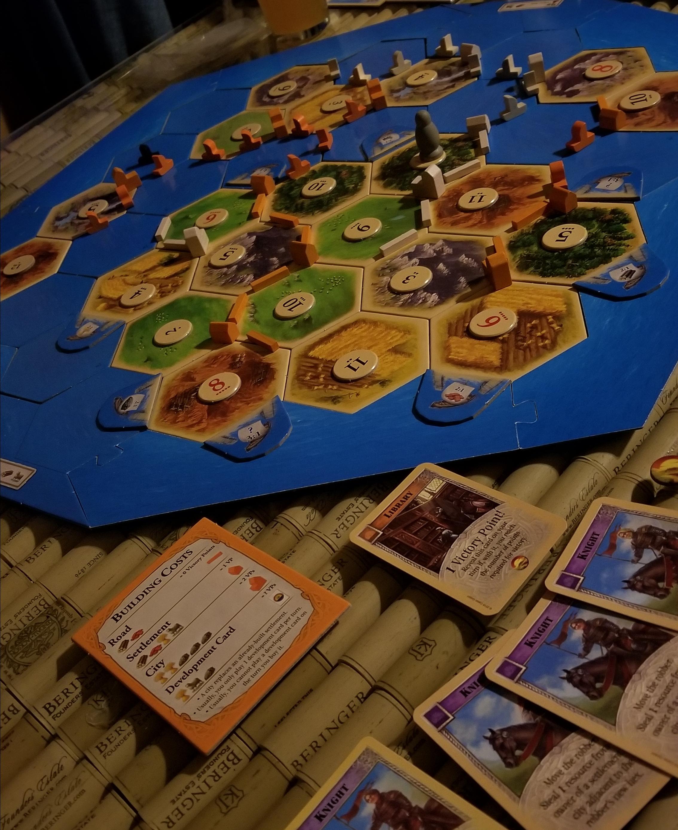 Victory is mine! First attempt at Seafarers extension of [Catan]. | Scrolller