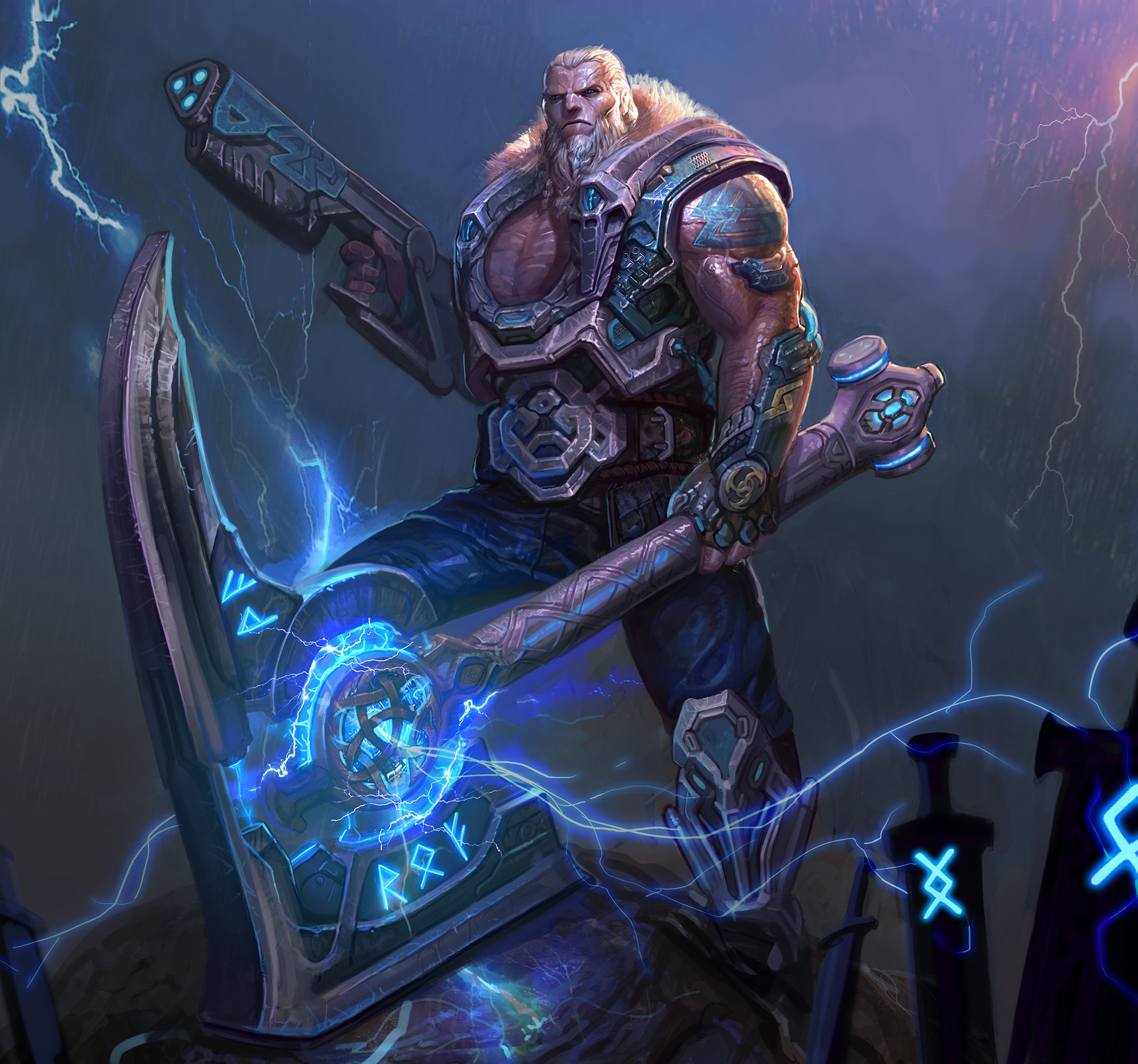 Viking by Circus Painter | Scrolller