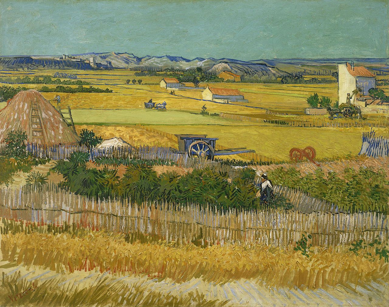 Vincent van Gogh - The Harvest (1888) | Scrolller