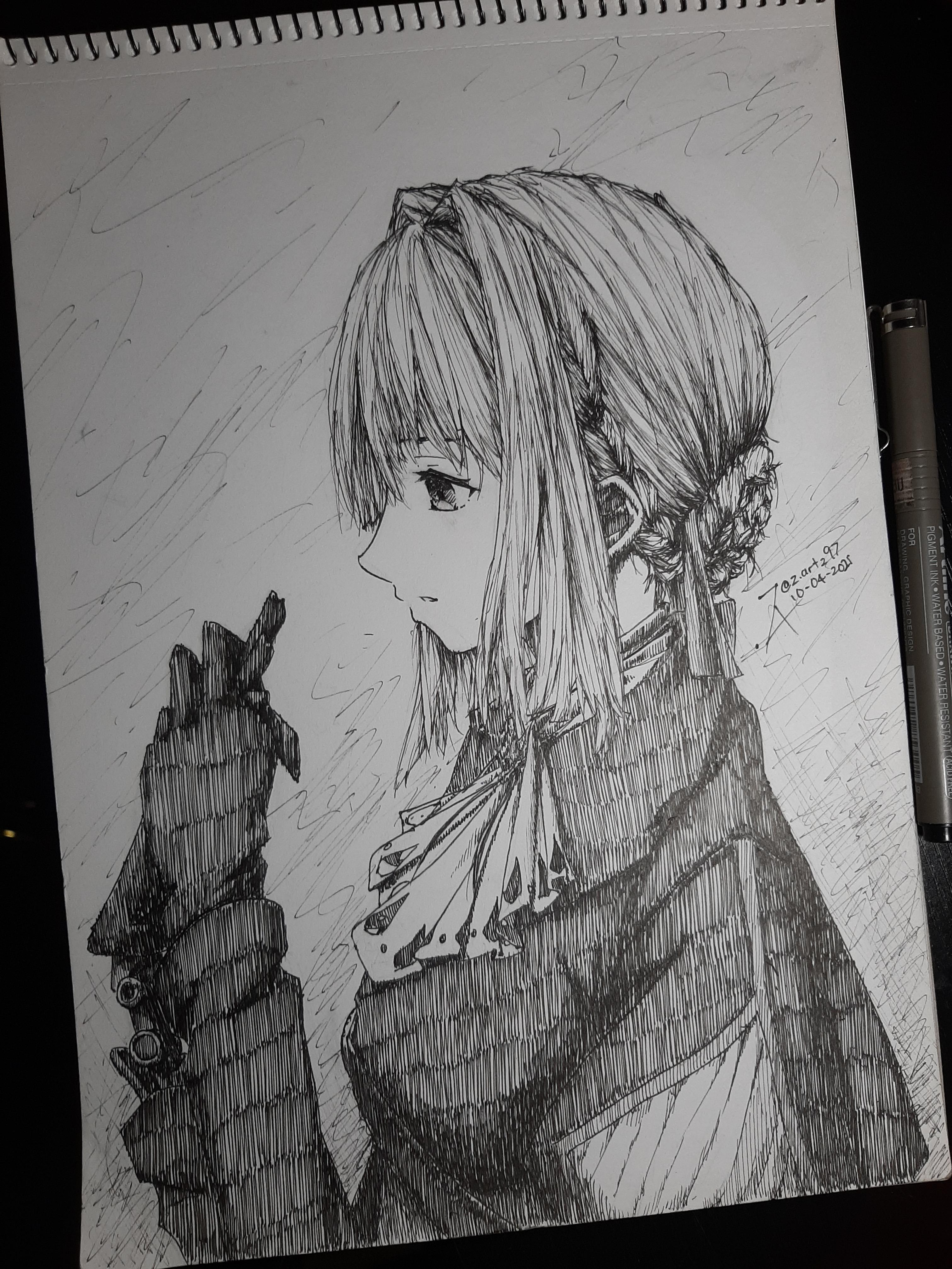 Violet Evergarden Fanart Scrolller