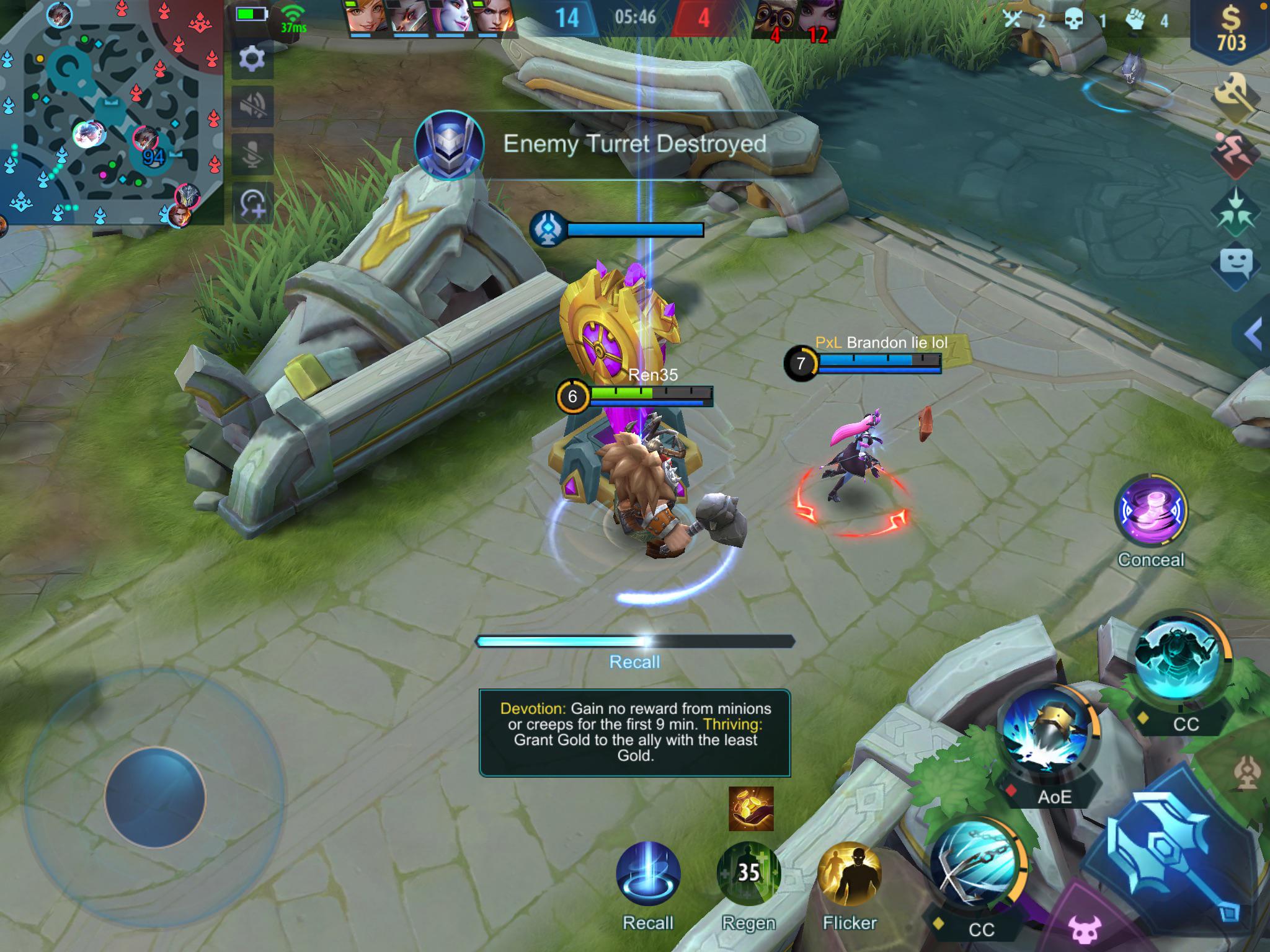 Α visual bug where roaming gold progress cant be seen | Scrolller