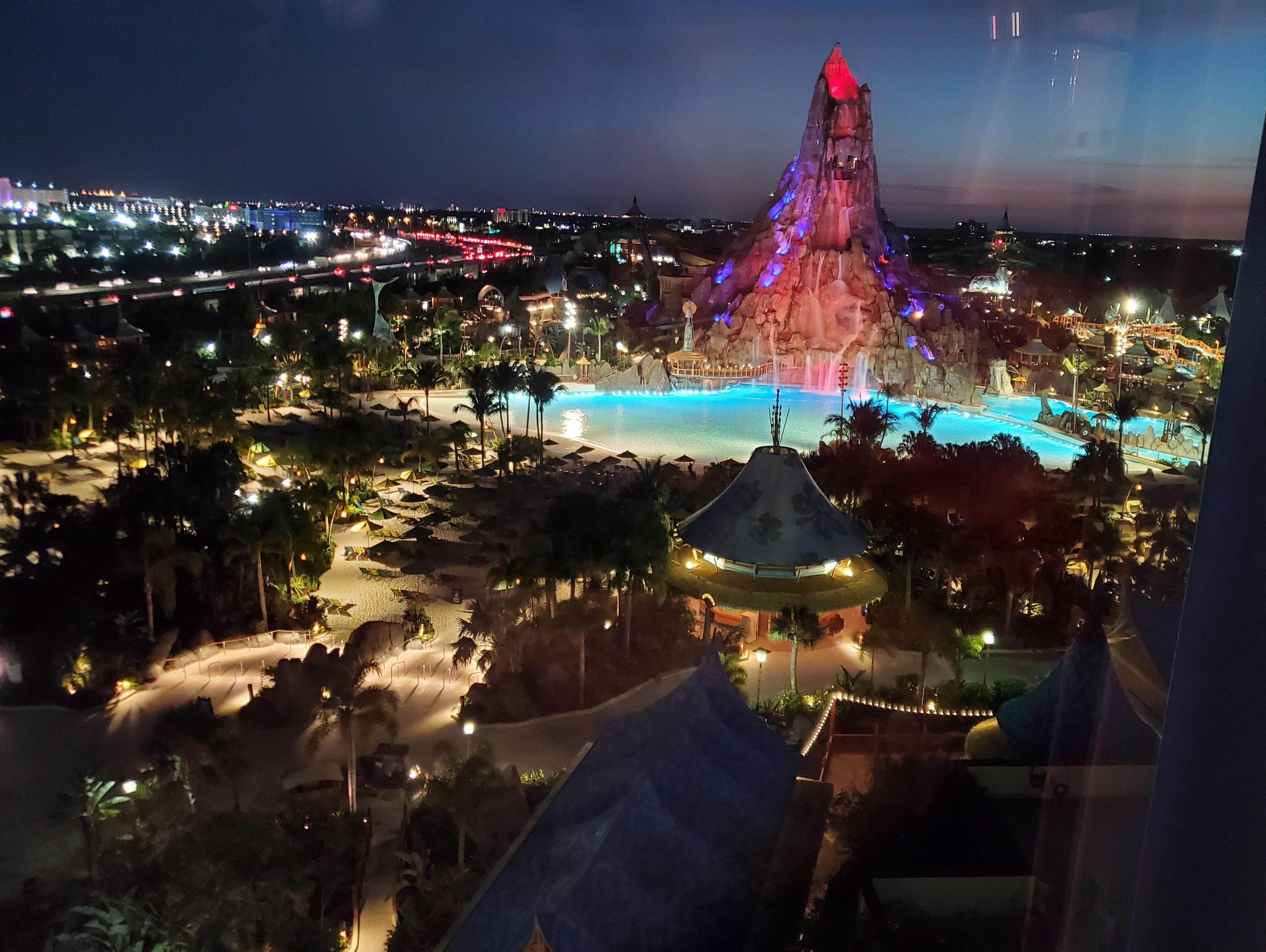 Volcano Bay is beautiful at night | Scrolller