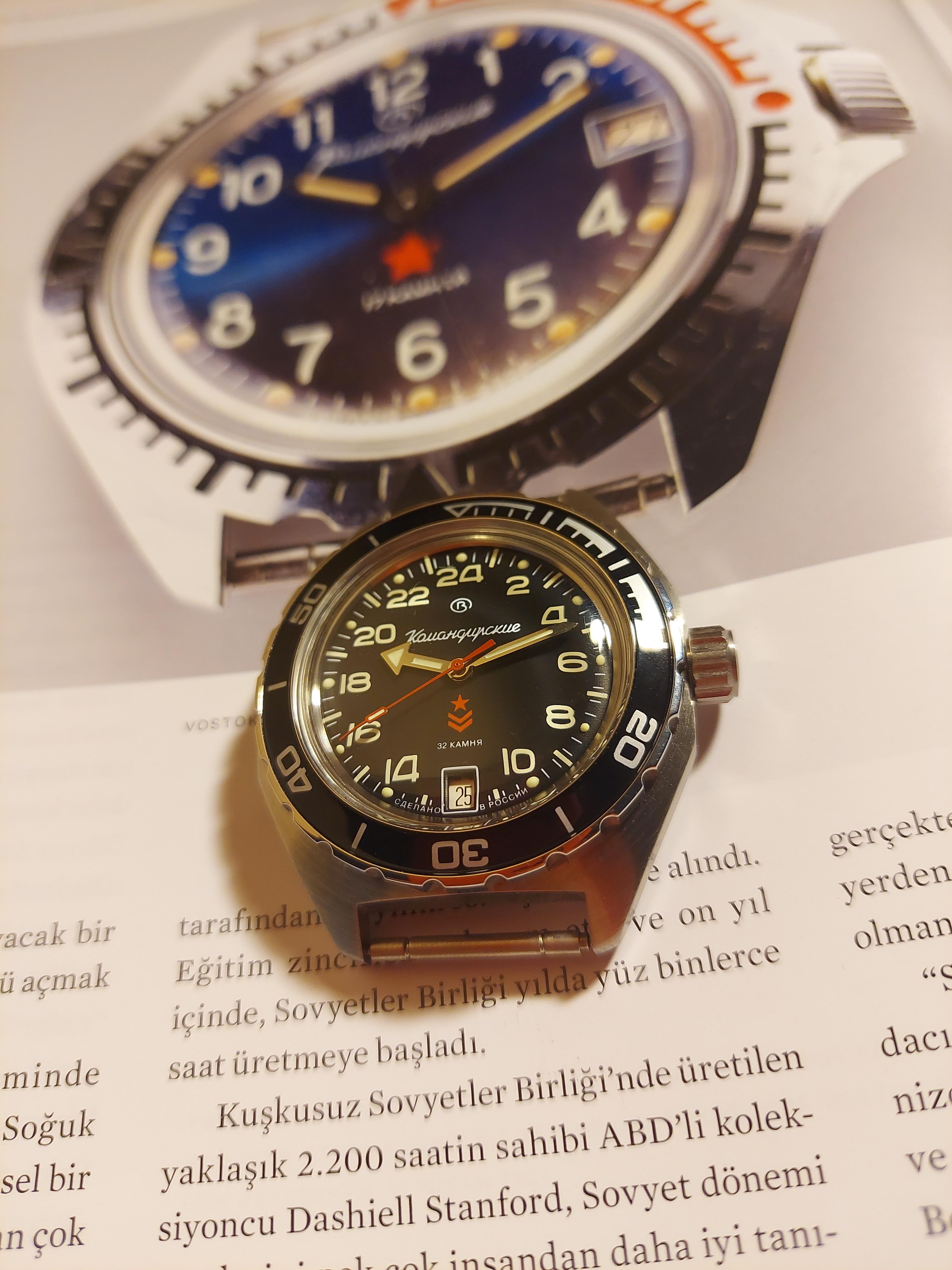 Vostok Komandirskie 24-hour (650541) | Scrolller