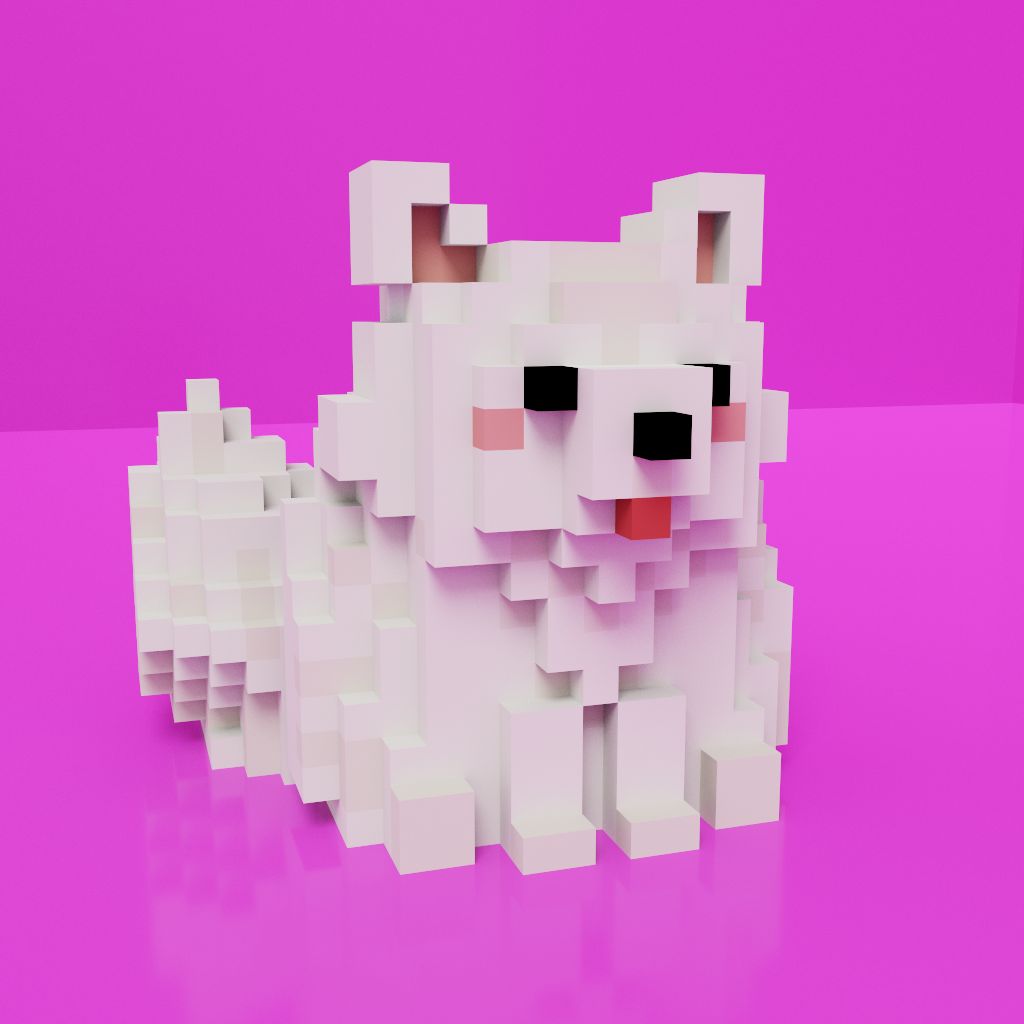 Voxel Temmie | Scrolller