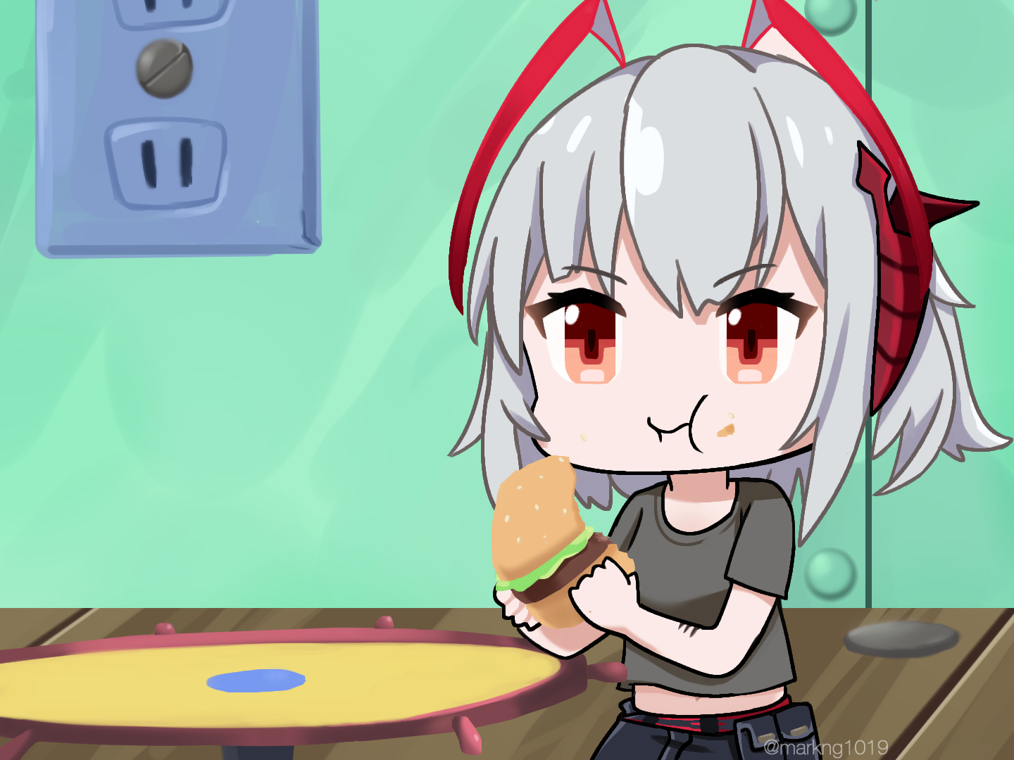 W eating borgar | Scrolller