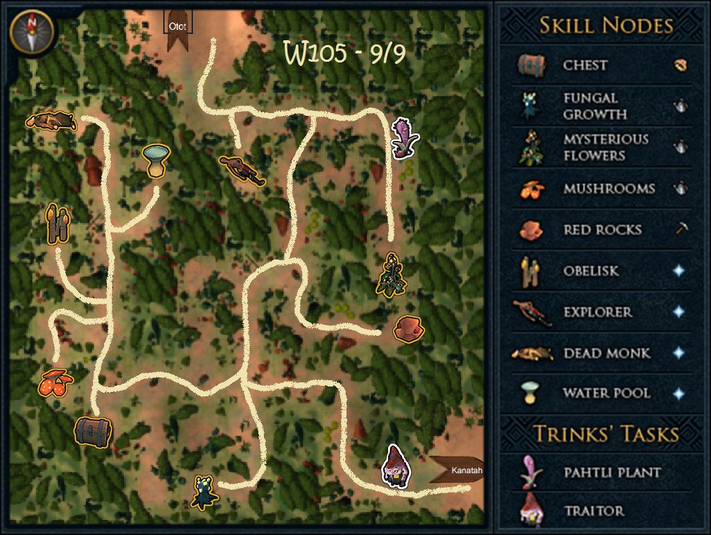 W105 Map - 9/9 | Scrolller