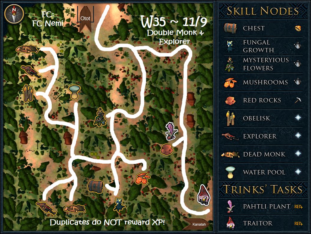 W35 Map ~ 11/9 Double Monk & Explorer | Scrolller