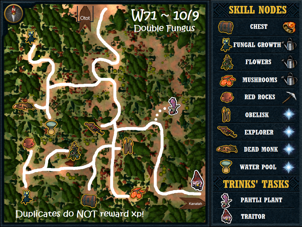 W71 Map ~ 10/9 Double fungus | Scrolller