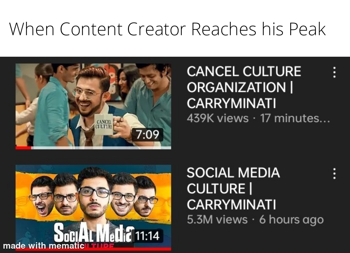 Wah Carry ji Wah | Scrolller