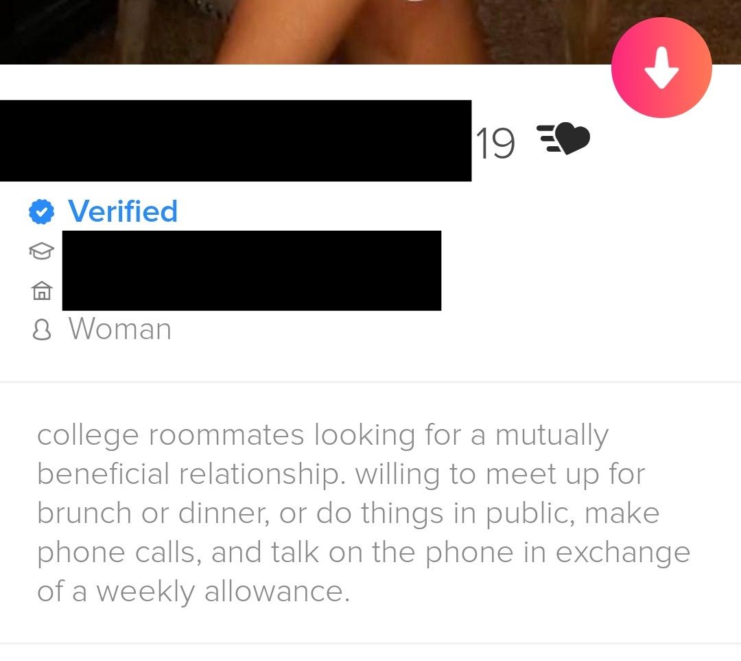 Wait, what? Is this prostitution in disguise? | Scrolller