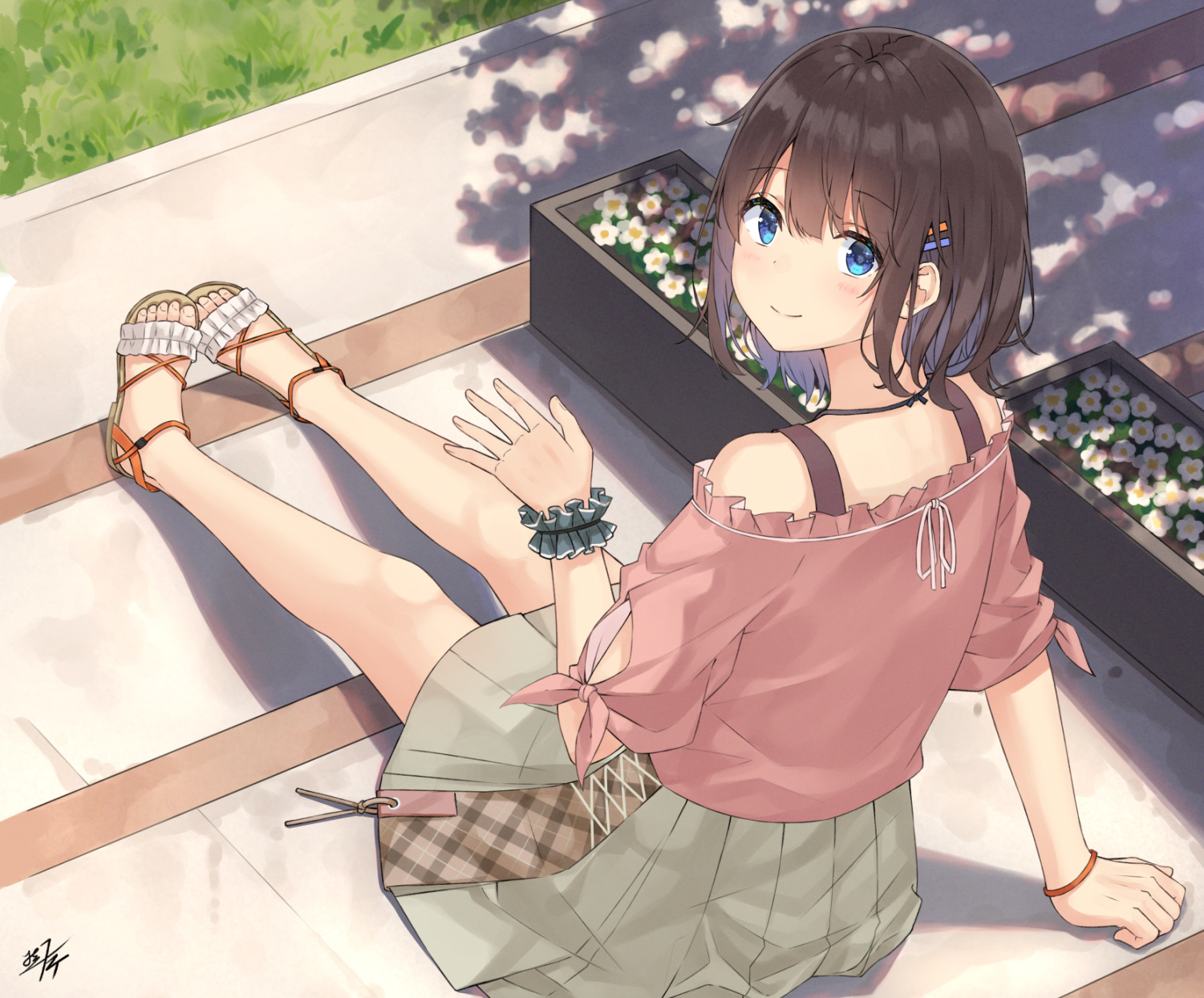 Waiting on the Steps [Original] | Scrolller