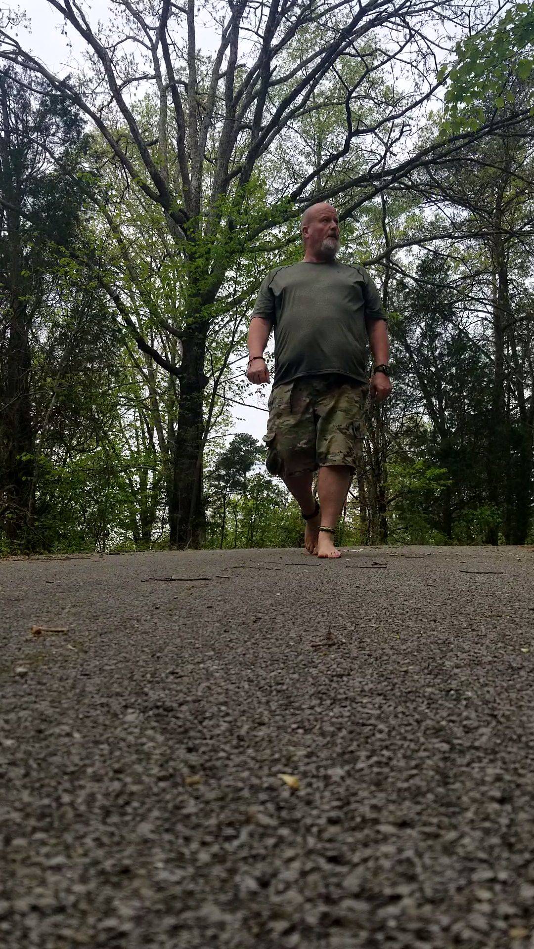 Walking barefoot around the park, summer 2020. | Scrolller