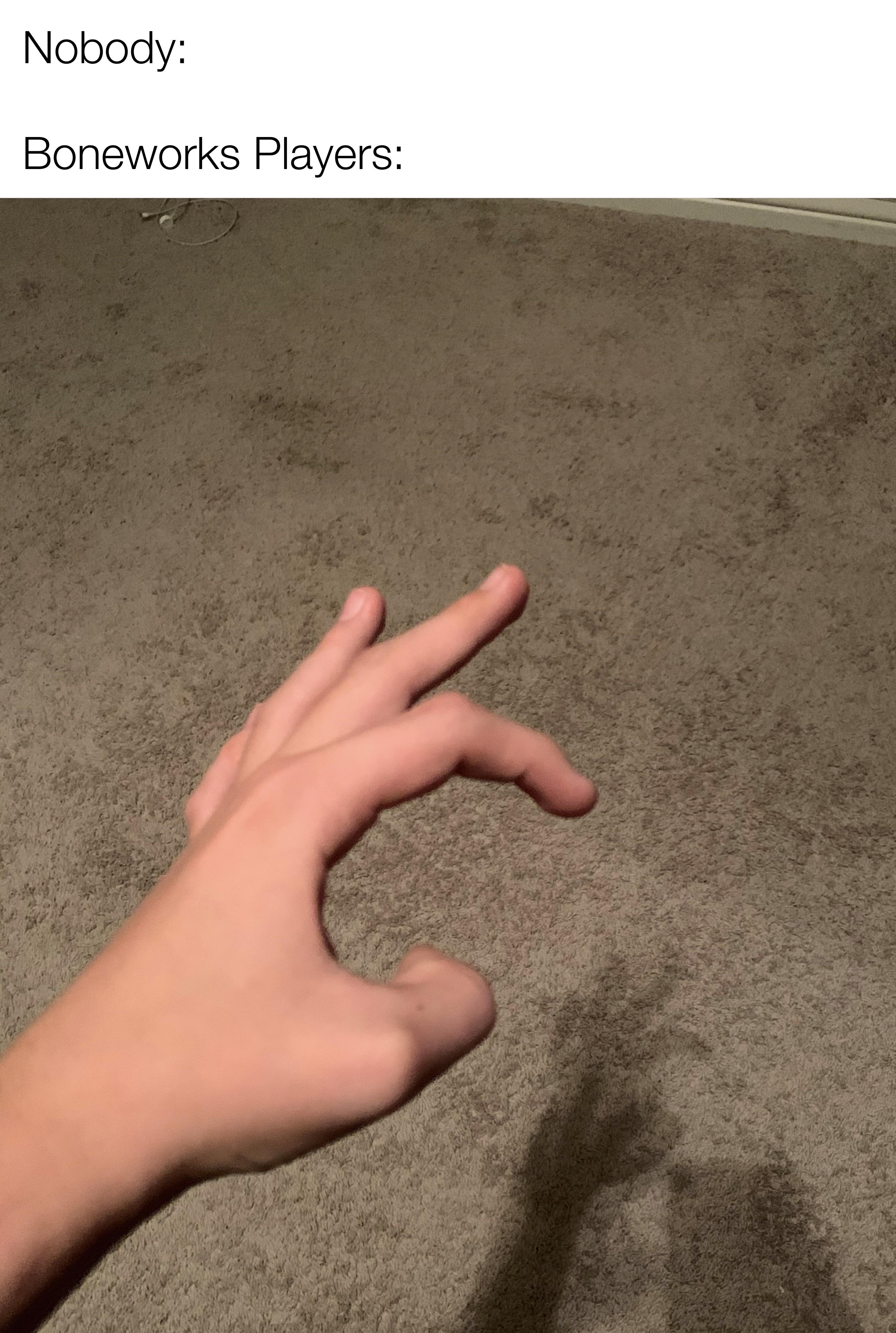 Walking in Boneworks. | Scrolller