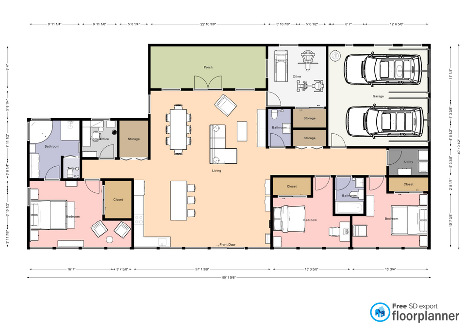 Wall of Windows Updated Floorplan | Scrolller