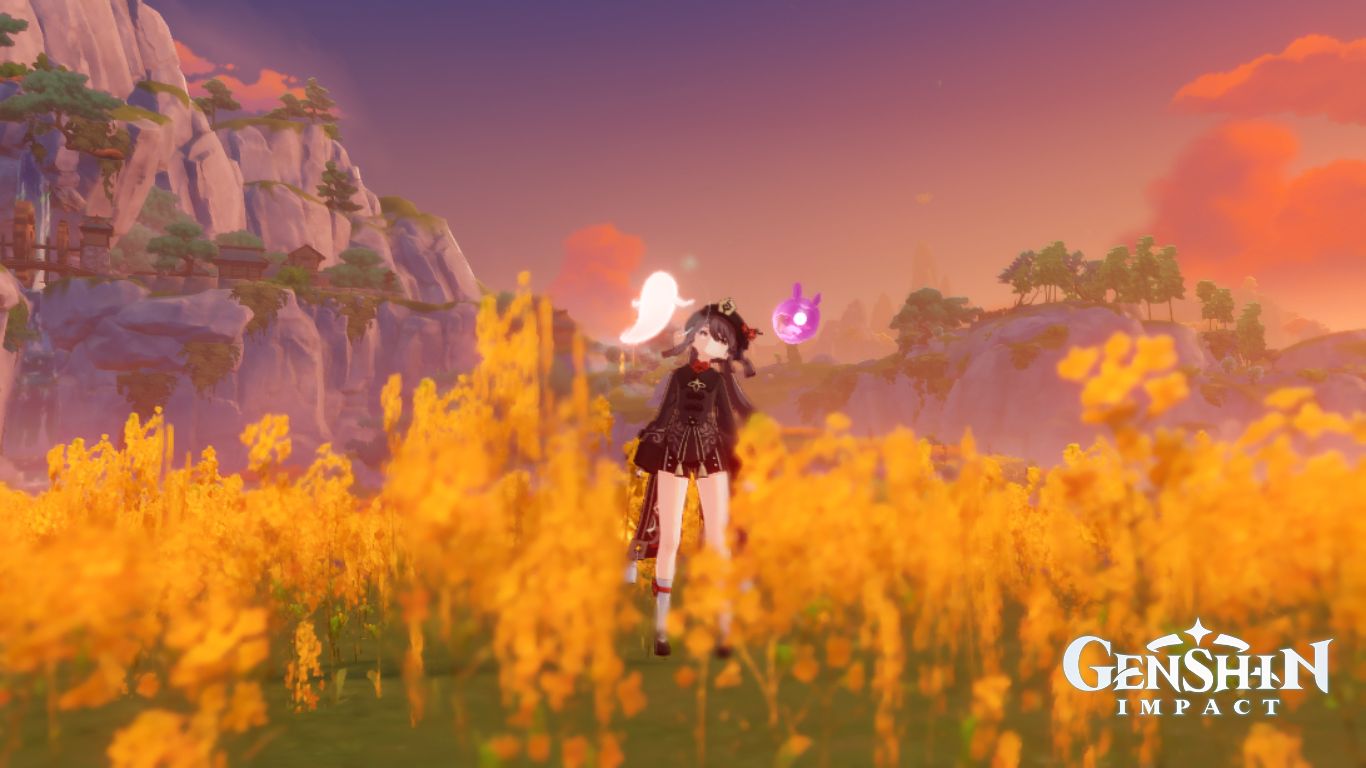 Walnut playing in the Qingce Village fields | Scrolller