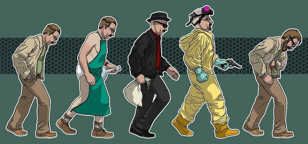 Walter White's Evolution | Scrolller