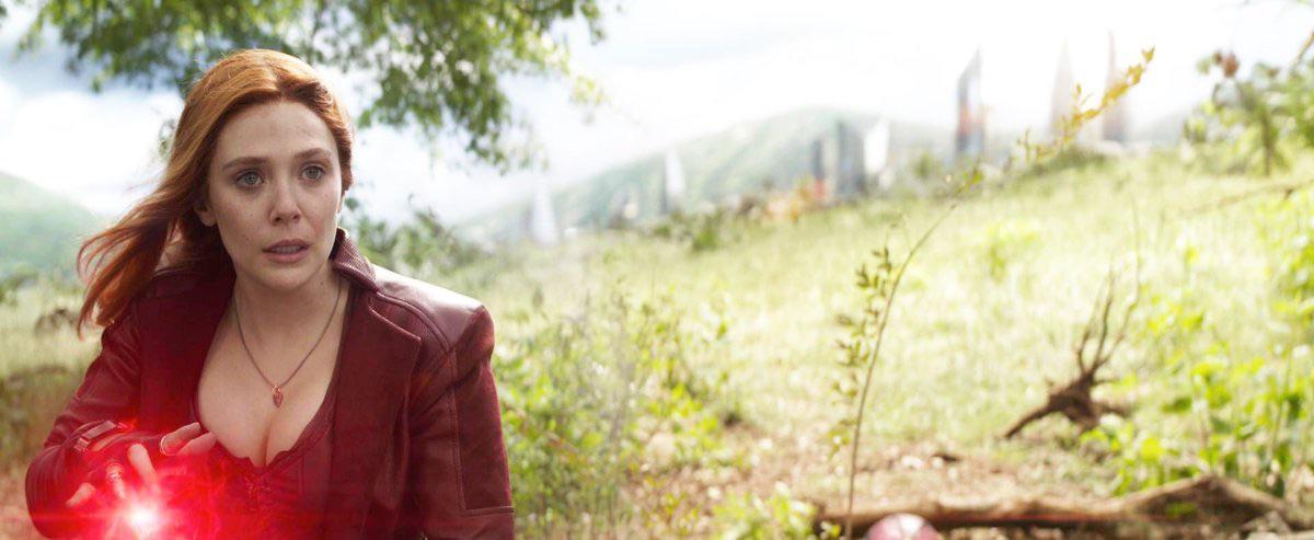 Wanda’s cleavage (Elizabeth Olsen) | Scrolller