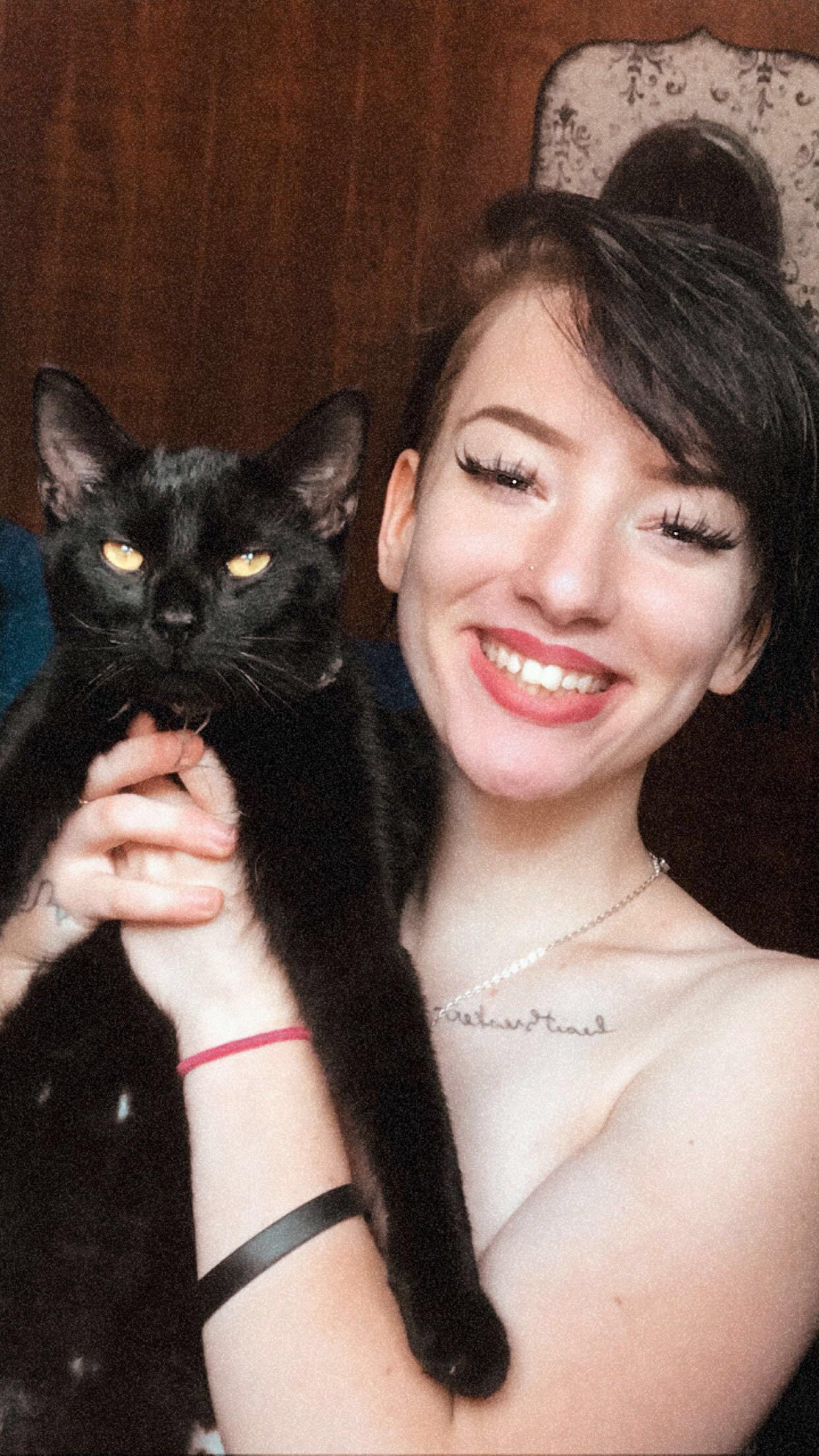 wanna see my cat? 😈 | Scrolller