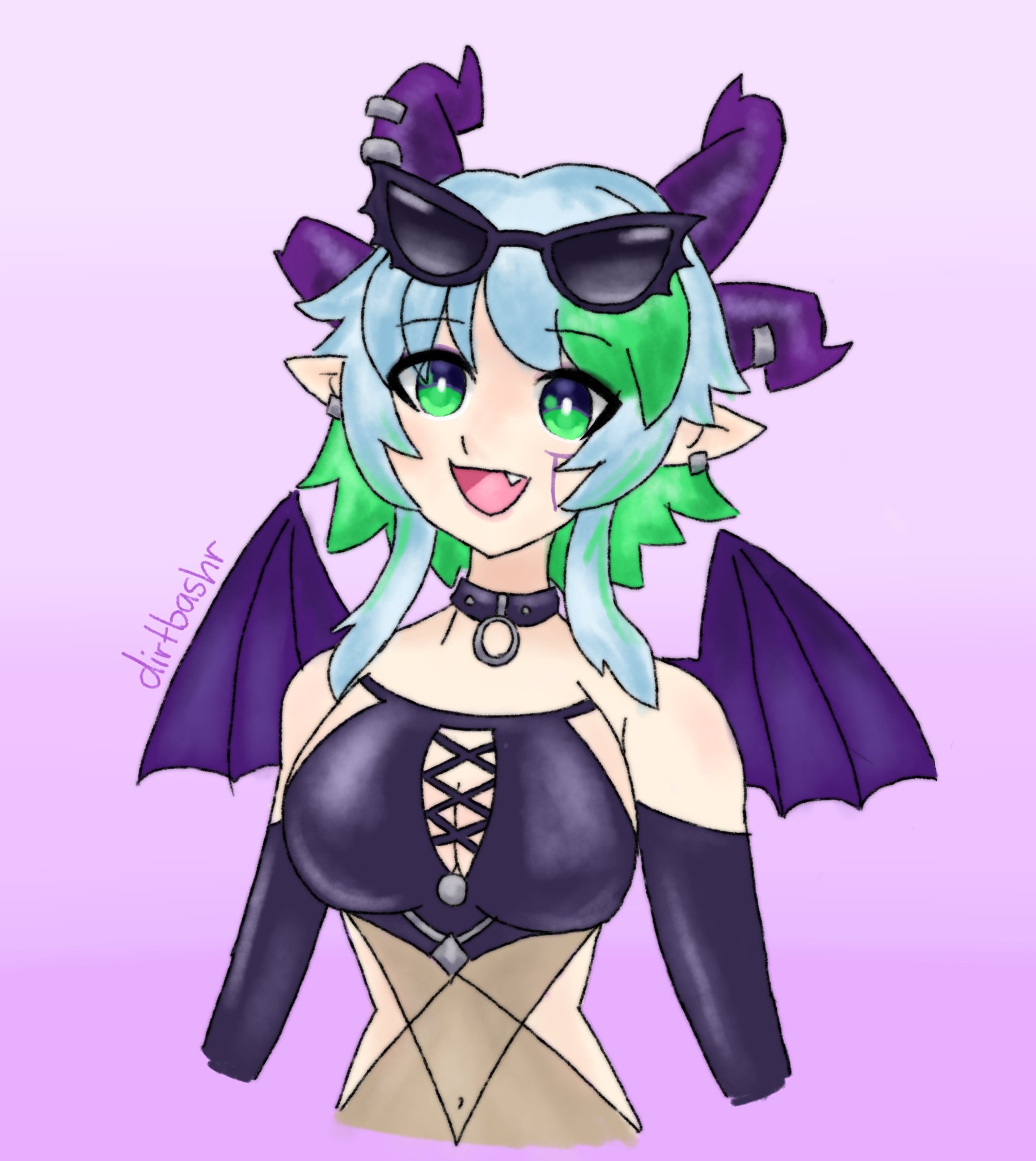 Wanted to draw this cute outfit for a while and finally got to it. Froot is such a cutie ...