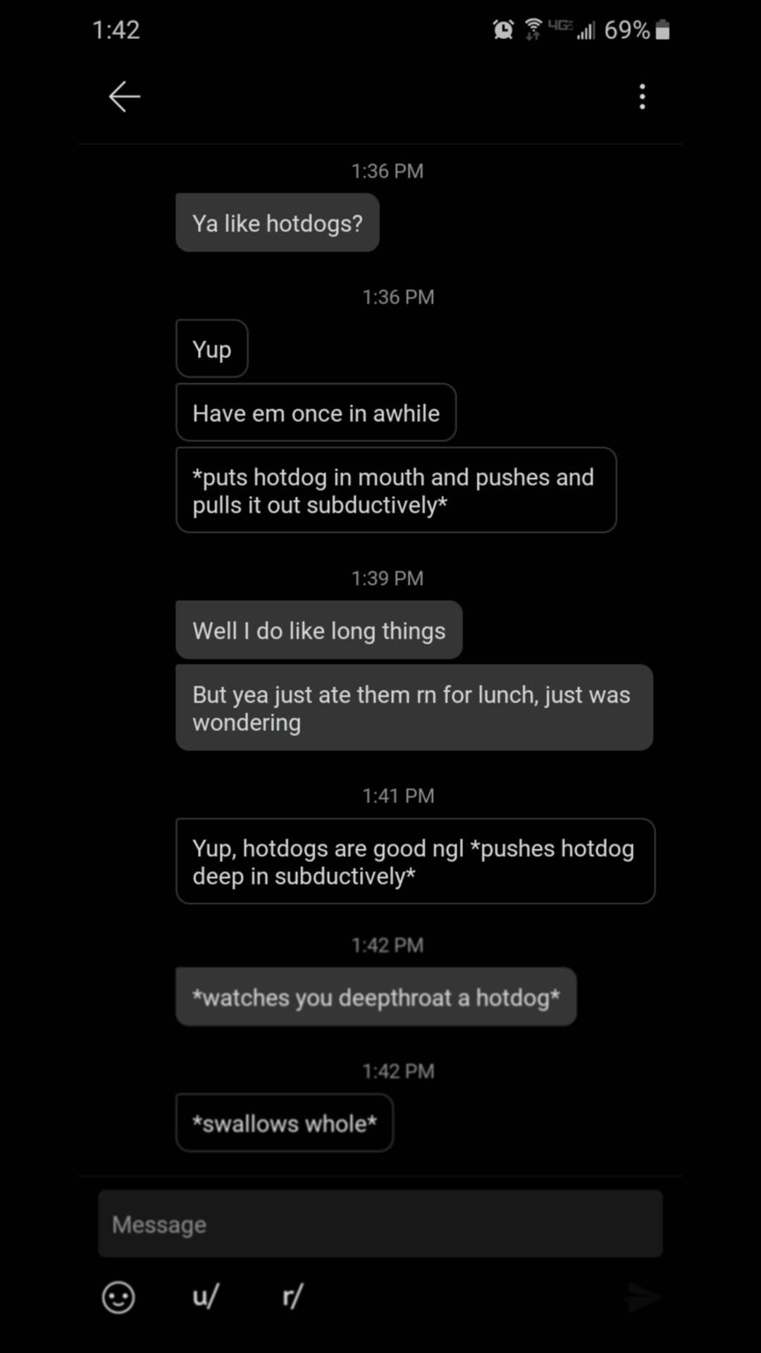 Was just a simple question | Scrolller