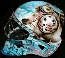 Was looking at custom goalie helmet paint jobs.... | Scrolller