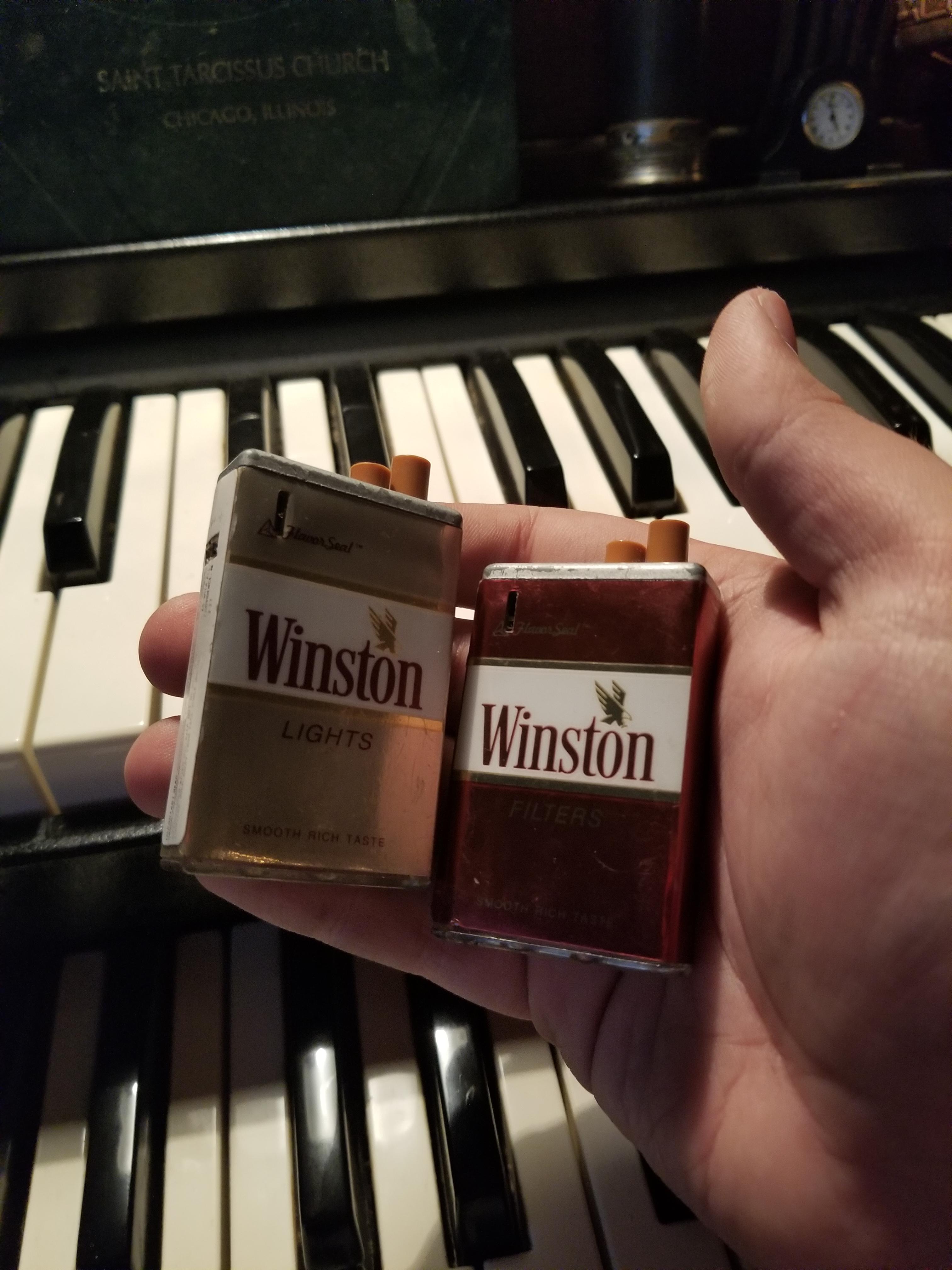 Was so bummed to find out these novelty lighters weren't refillable. I still love them ...