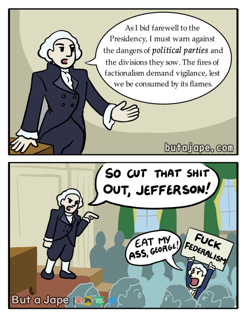 Washington's Warning | Scrolller