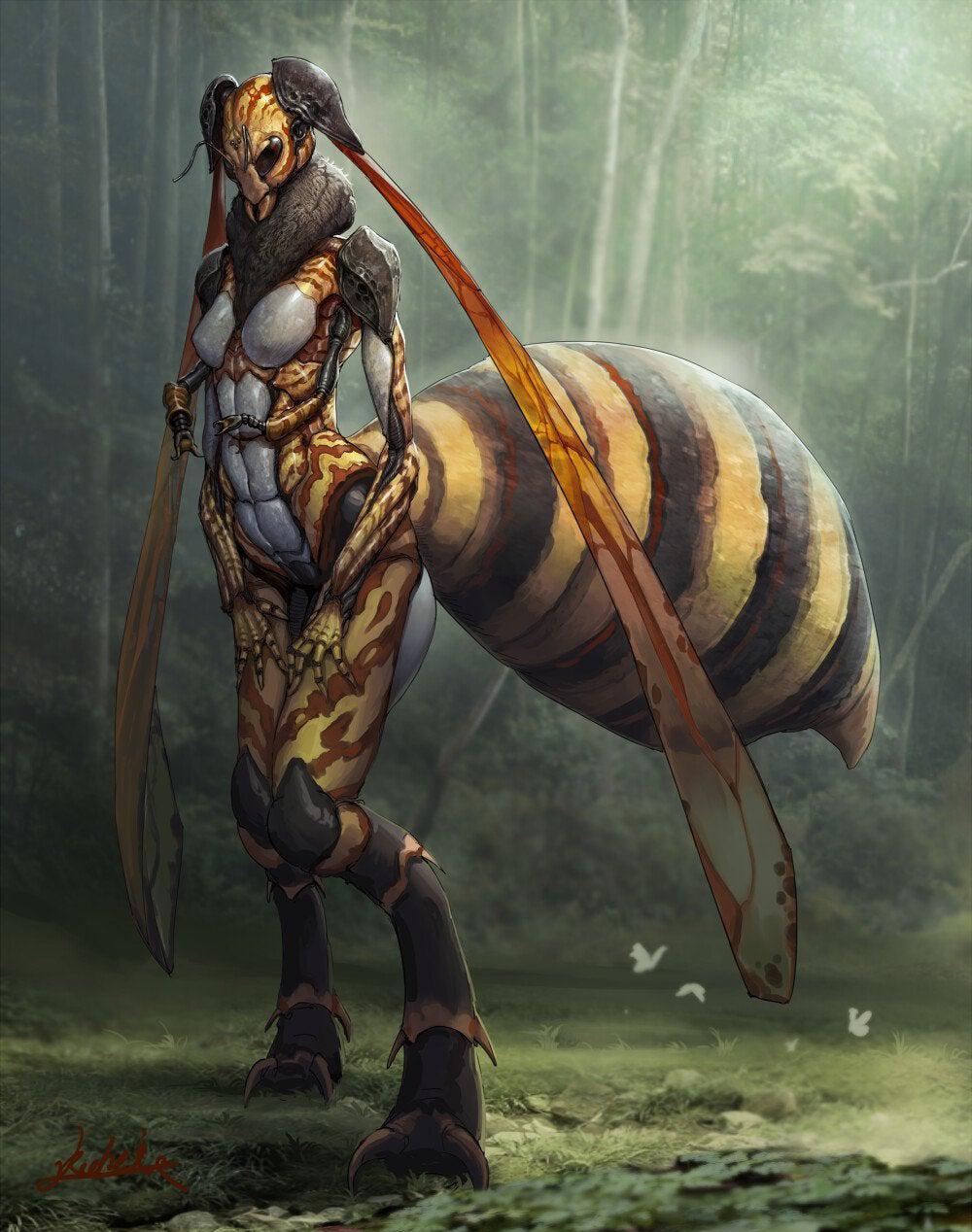 (Wasp girl) don't let her sting you | Scrolller