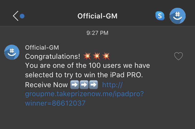 Watch out for “Official-GM” | Scrolller