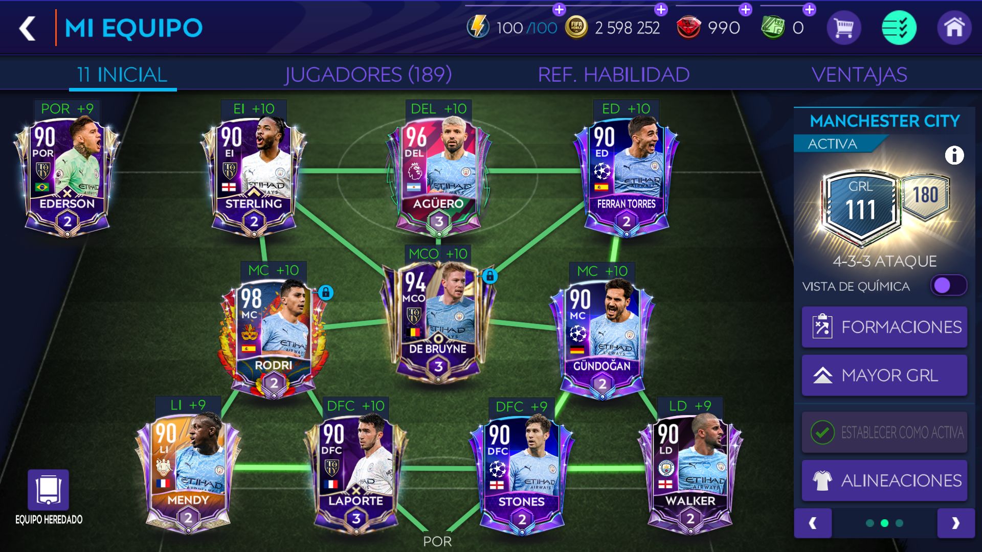 Watch this now i have My full city squad already. | Scrolller