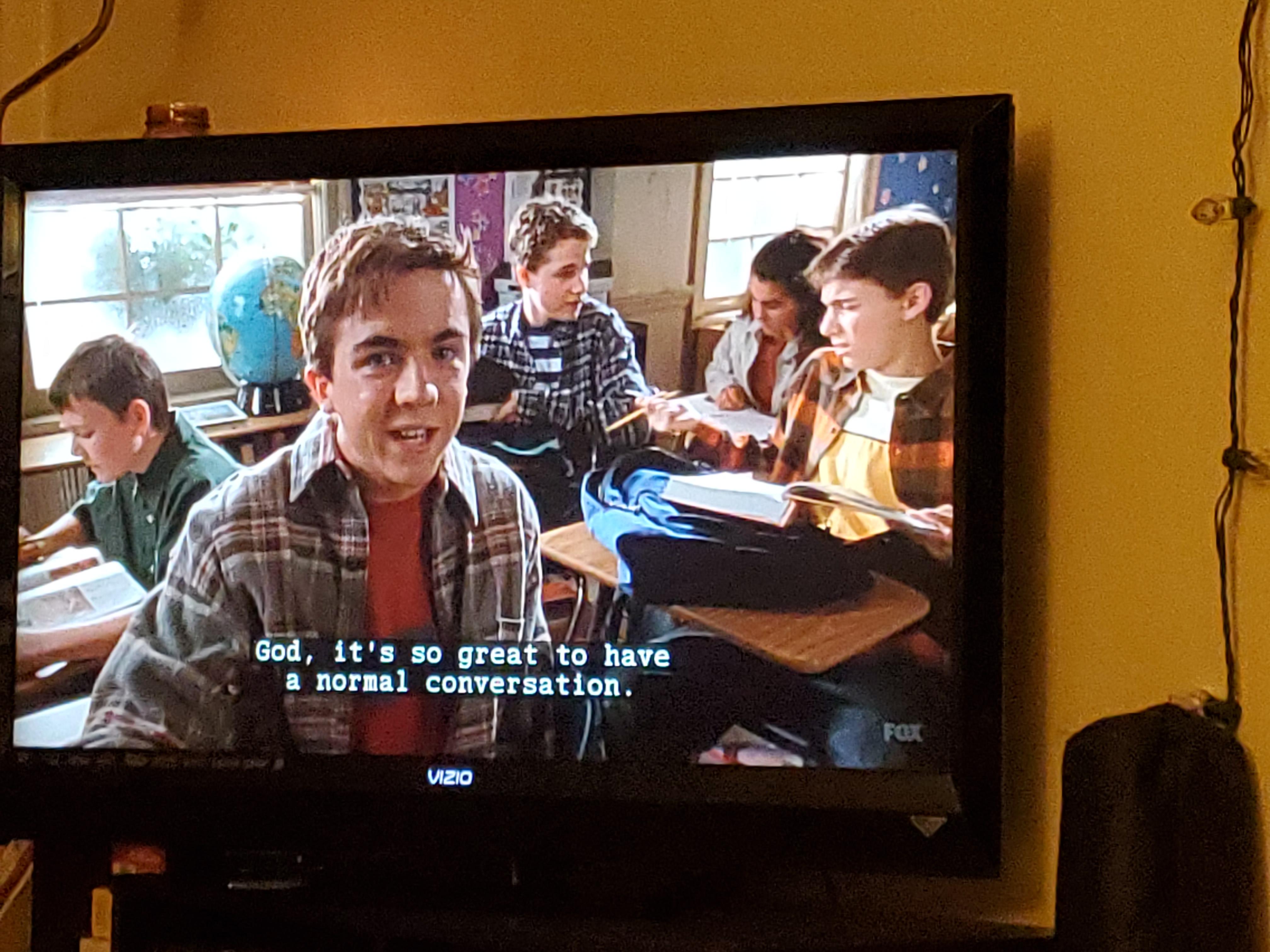 Watching an old episode of Malcolm in the Middle and... it's Andrew! | Scrolller