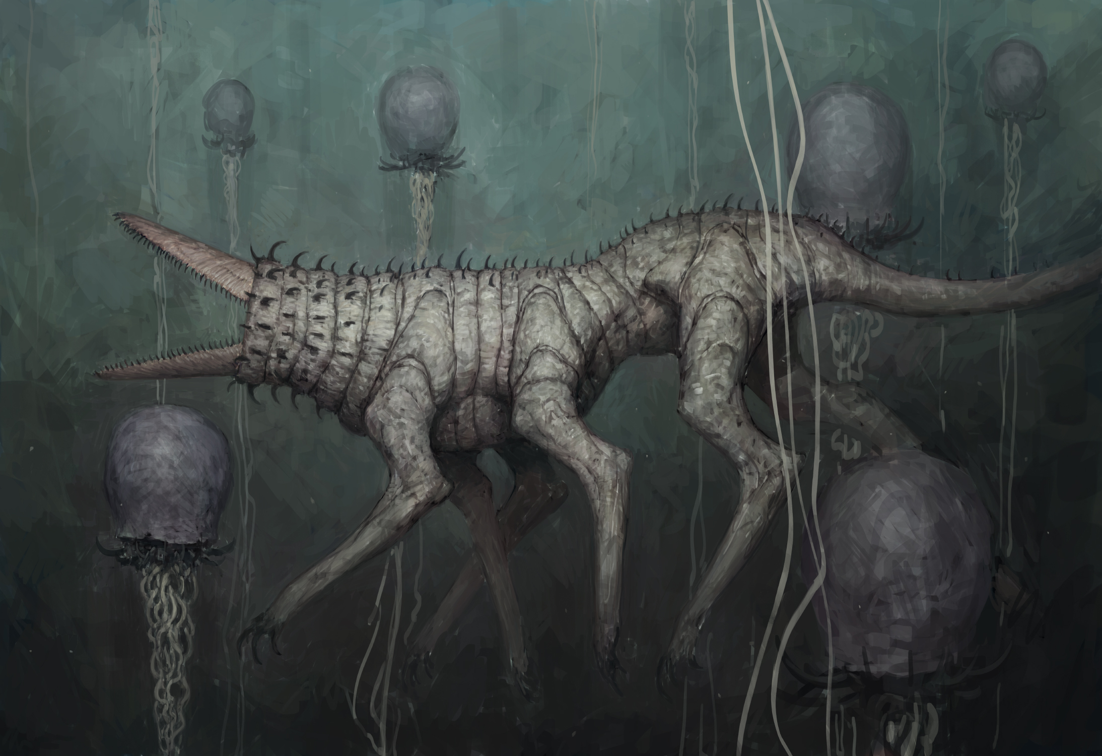 Water Hound by Ariel Perez | Scrolller