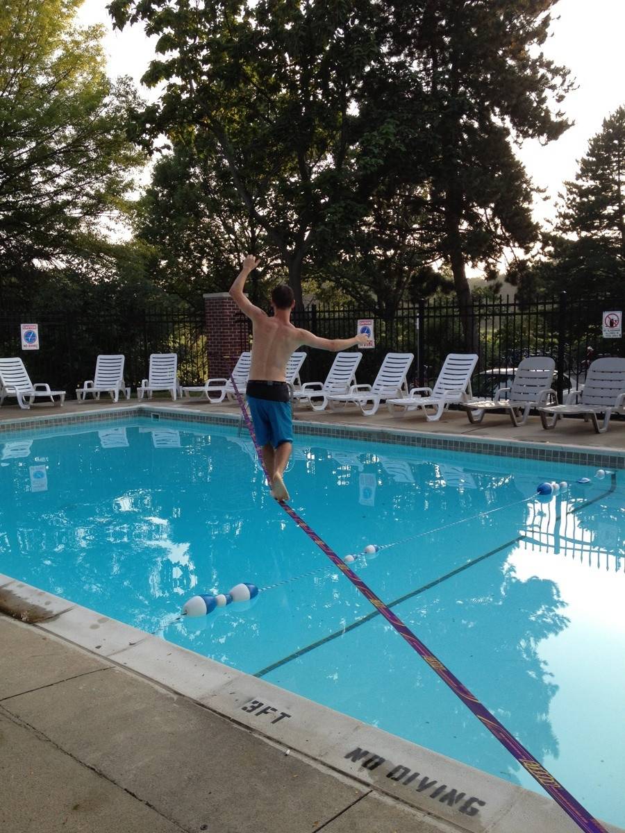 Waterline Over the Apartment Pool | Scrolller