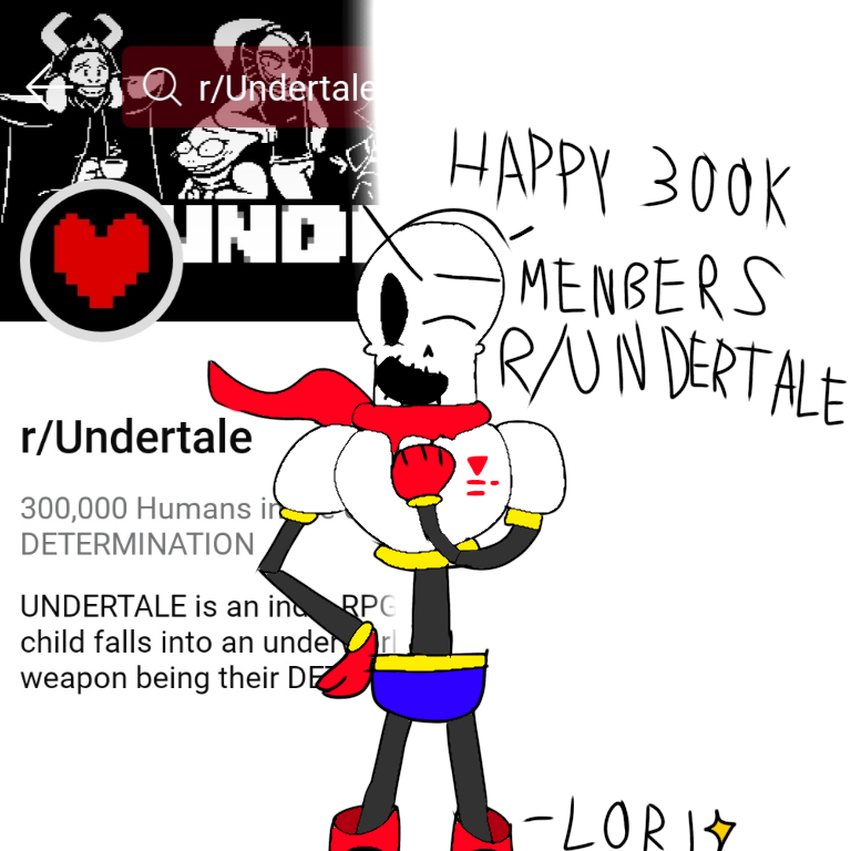 WE DID IT GUYS PAPYRUS IS PROUD OF US! | Scrolller