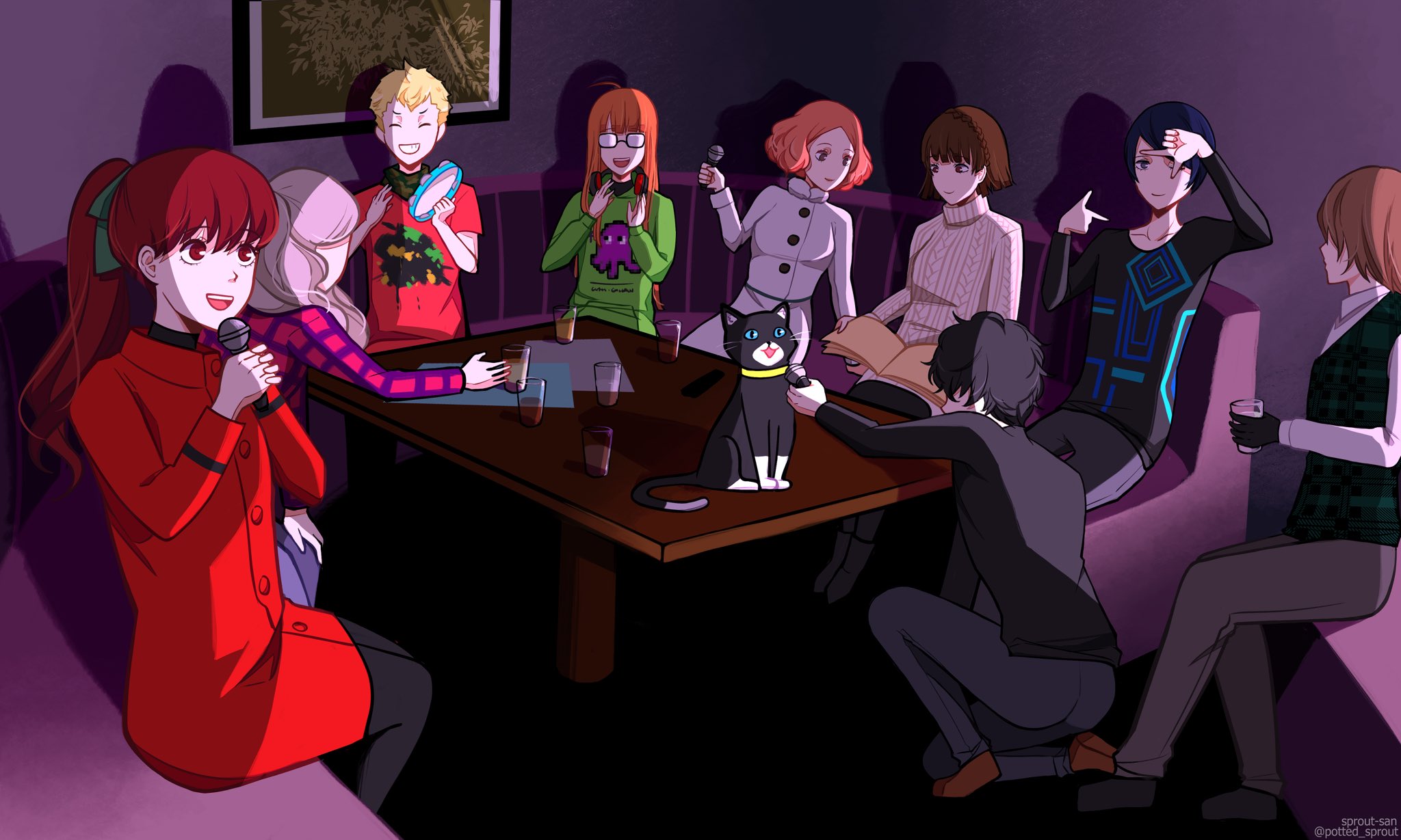 We don't get to see the rest of the phantom thieves very often here. Let's mix it up! | Scrolller