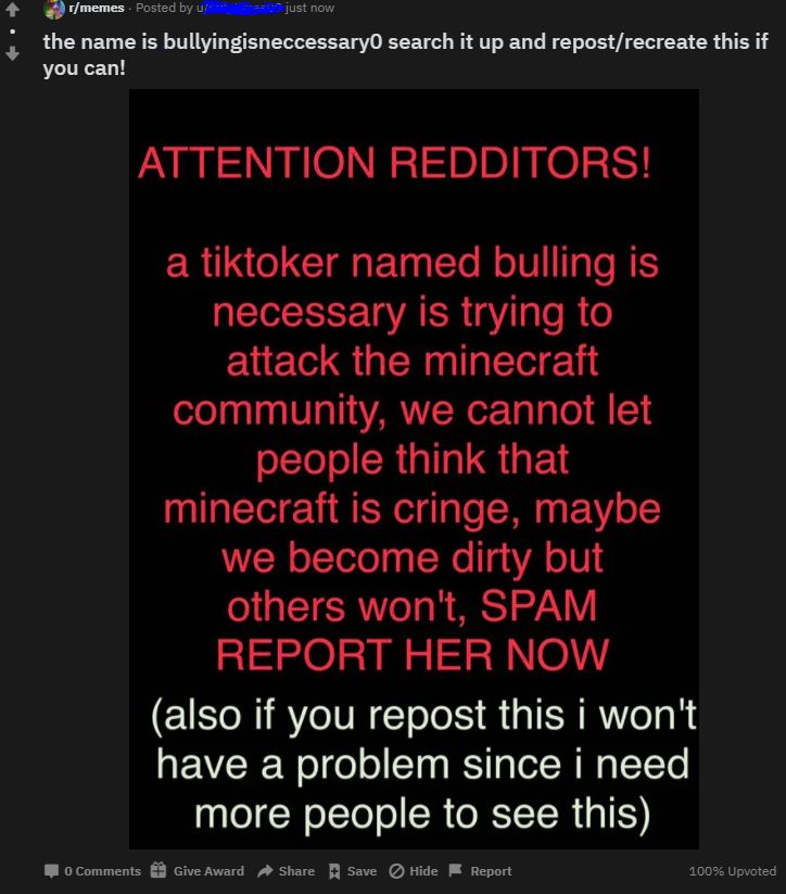 WE HAVE TO SAVE MINECRAFT FROM becoming CRINGE!!!! | Scrolller