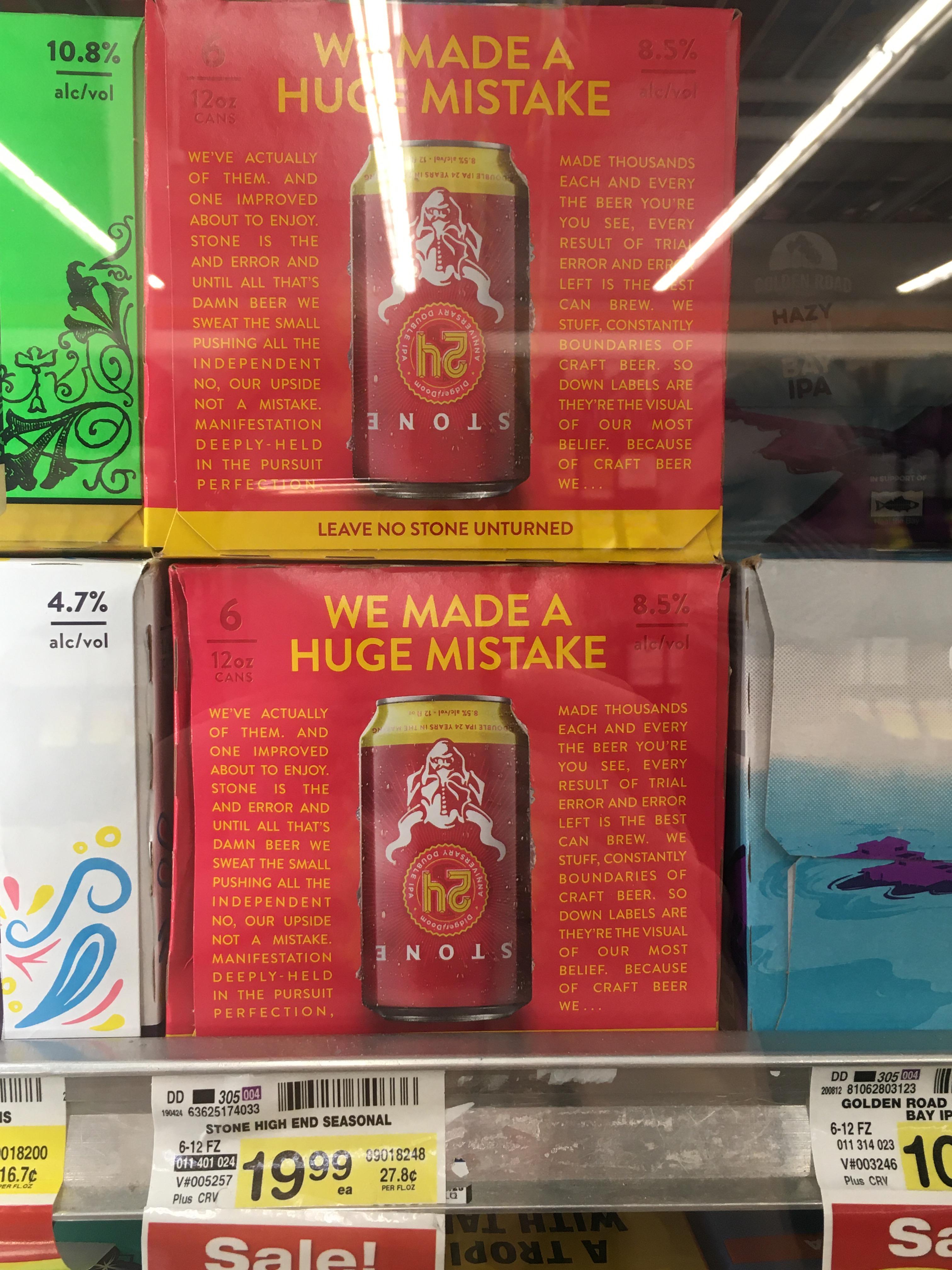 We made a huge mistake | Scrolller