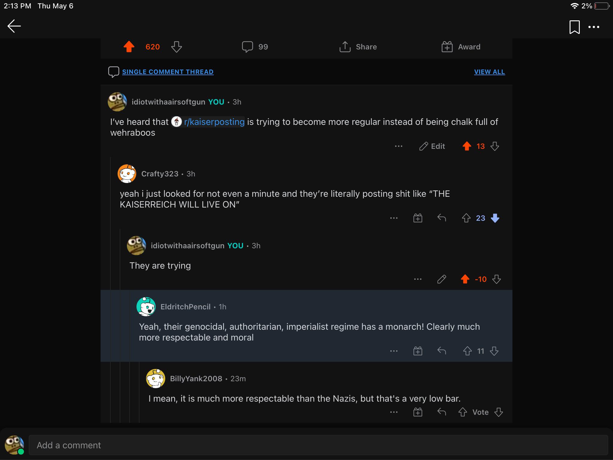 We need to become more regular to avoid this: | Scrolller