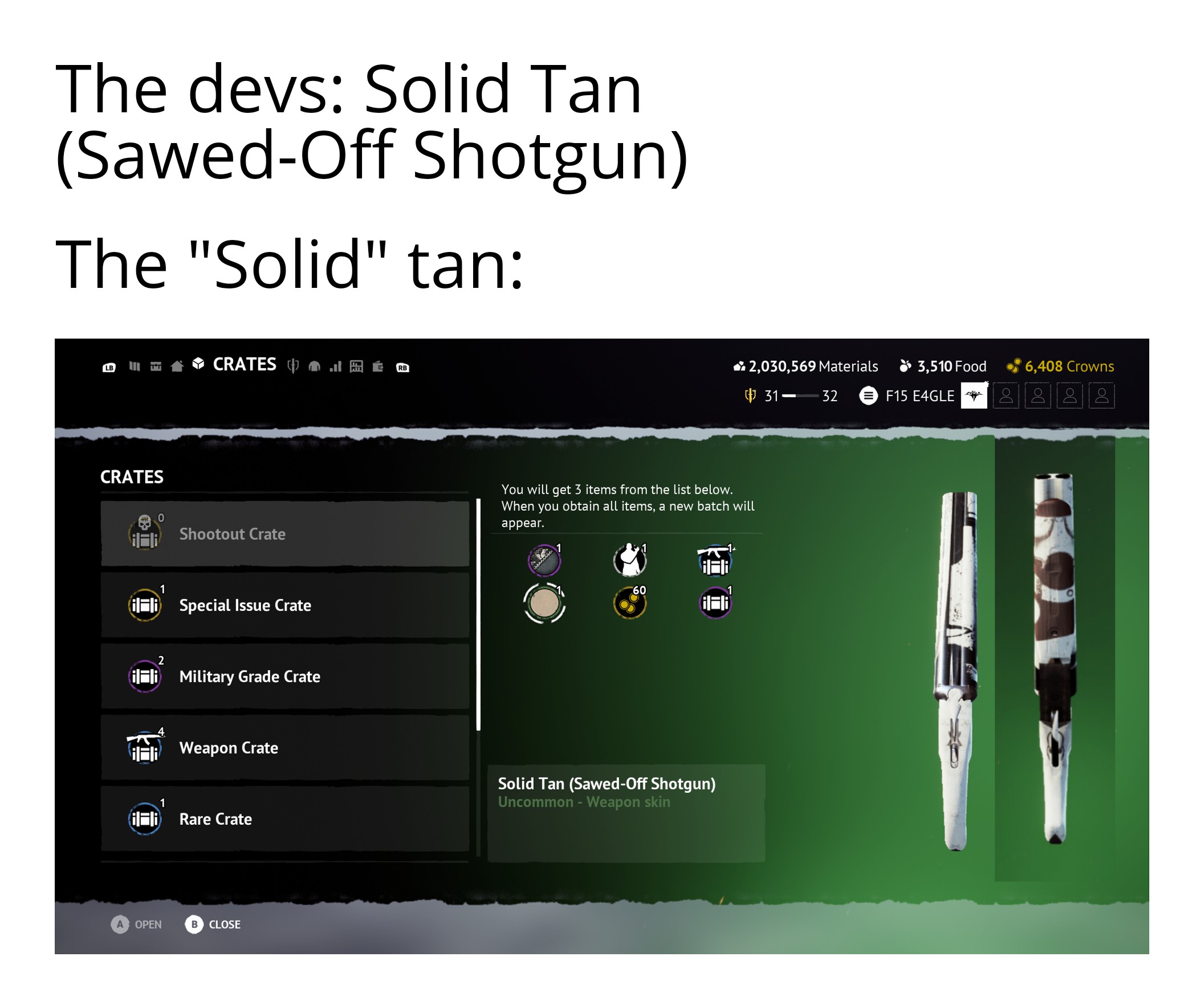 Weapon skins are whack sometimes | Scrolller