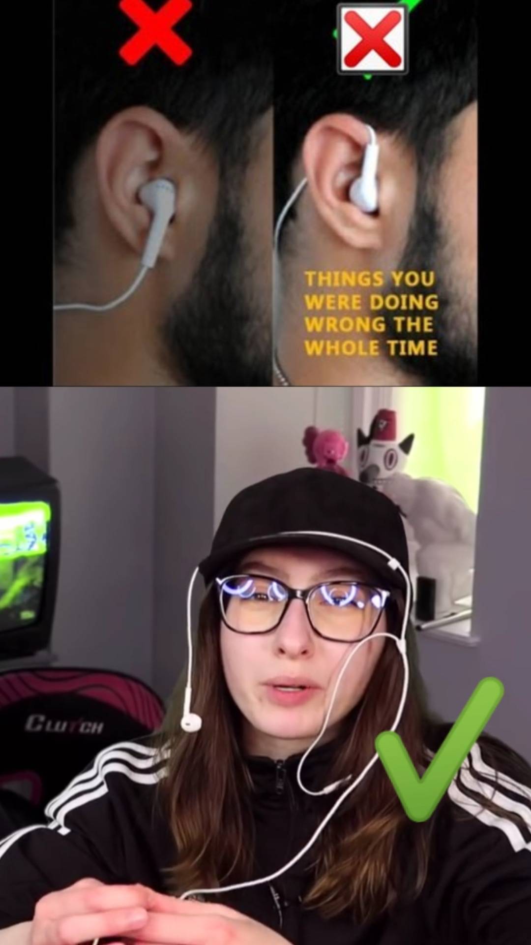 Wearing headphones 101 | Scrolller