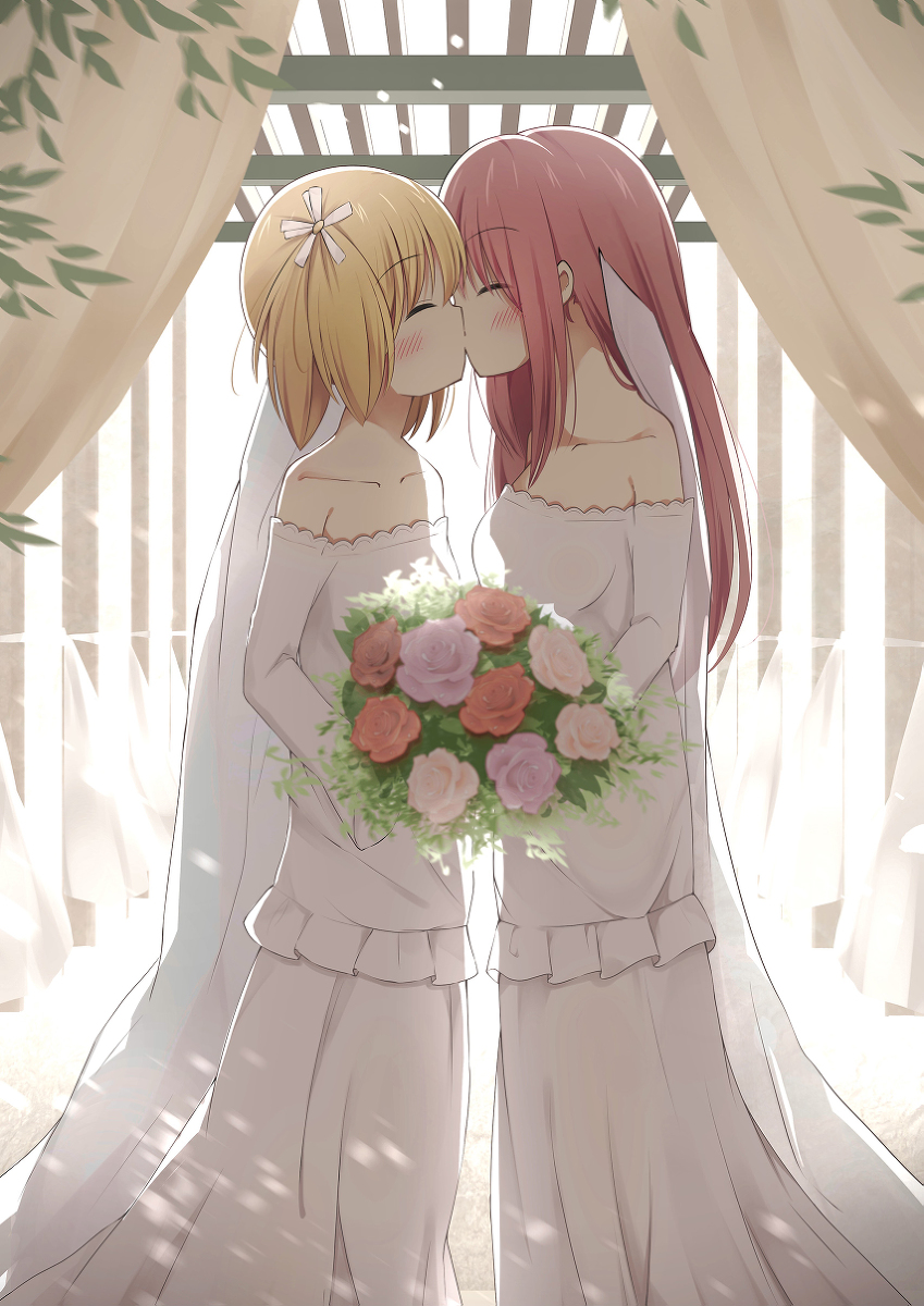 Wedding Kiss [Sakura Trick] | Scrolller