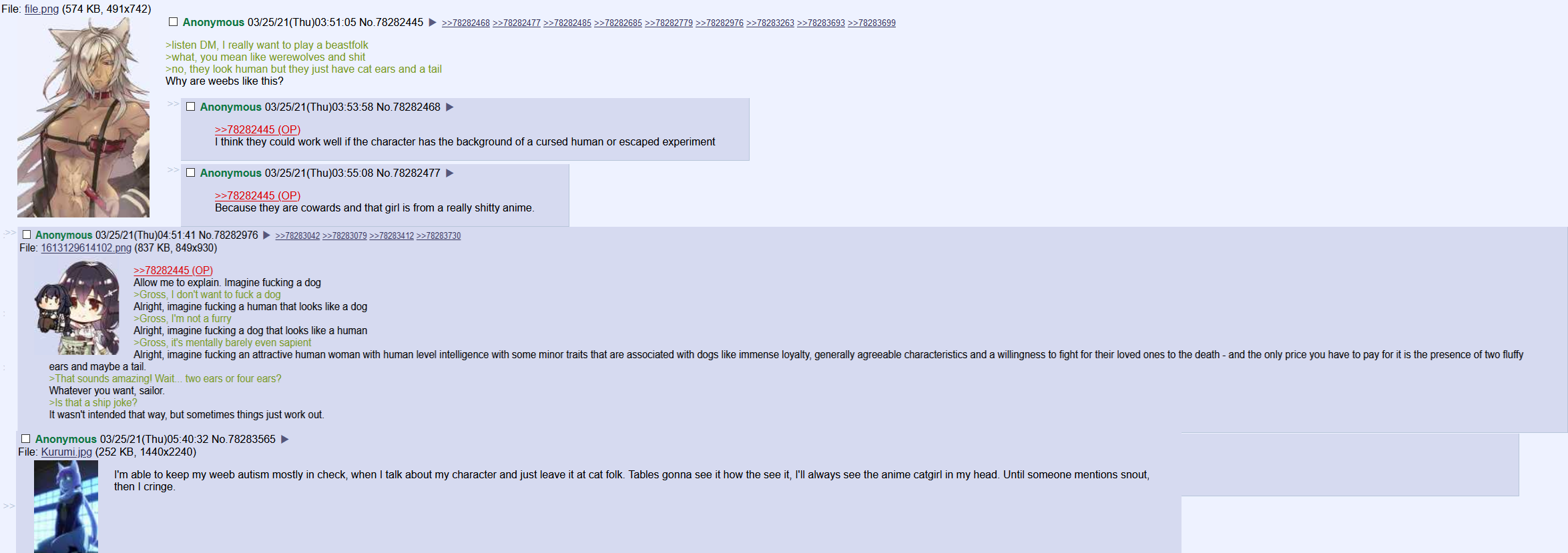 Weebs and catgirls | Scrolller