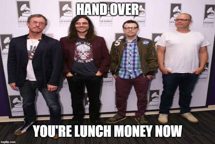 WEEZER PLEASE NO!!!! | Scrolller