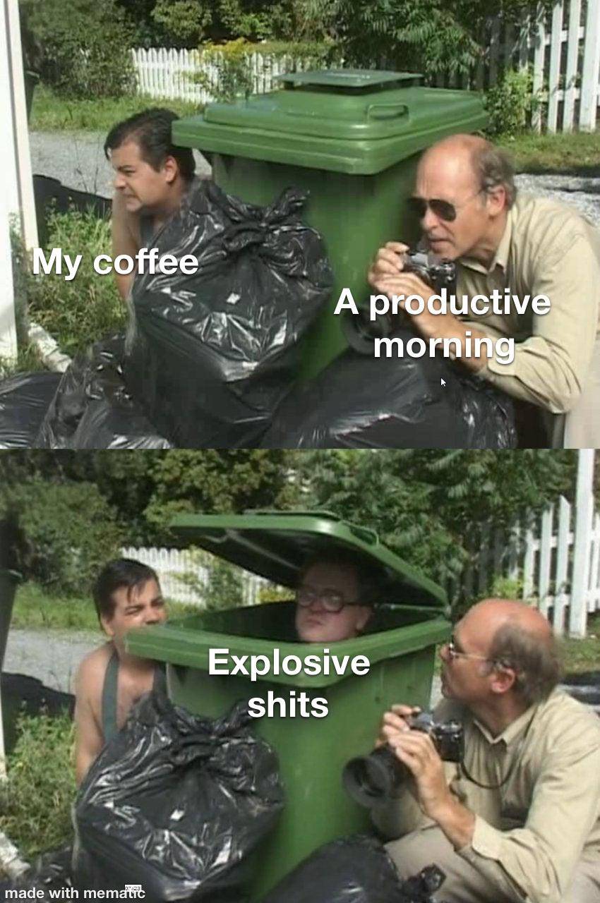 Well.... might as well have a 2nd cup | Scrolller