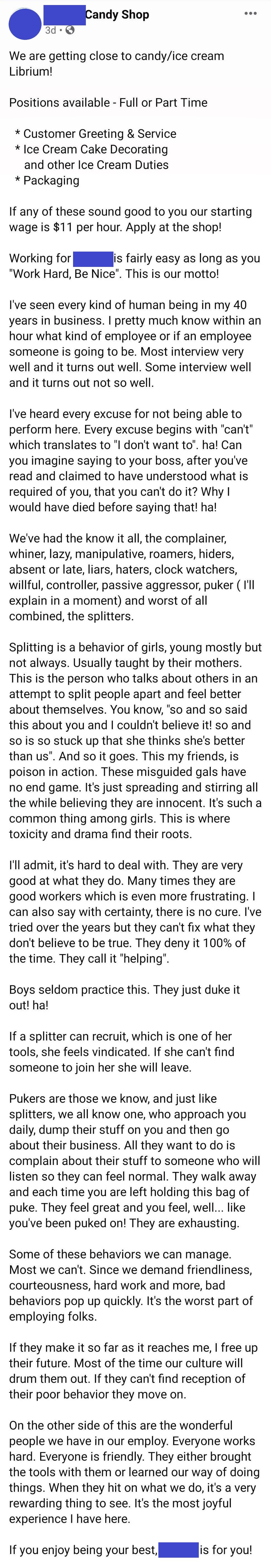 We're grooming teenage girls! Oops, I mean... we're hiring! | Scrolller